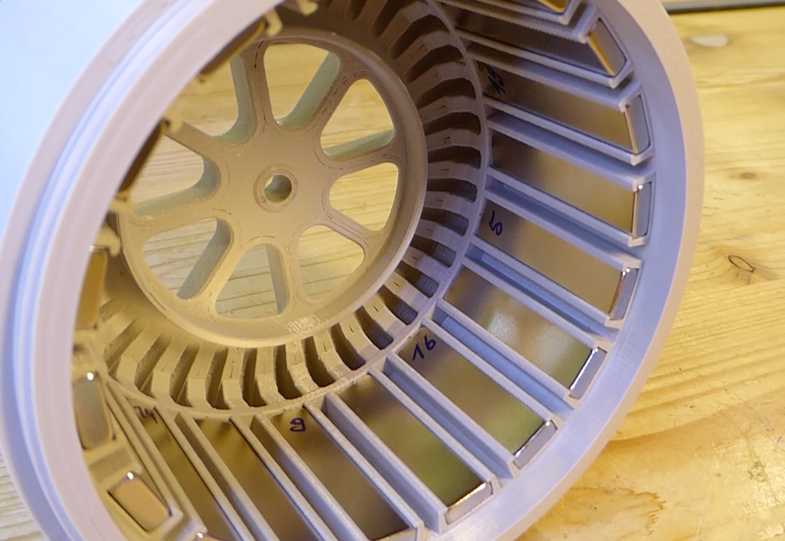 600 Watt, 3d-printed, Halbach Array, Brushless DC Electric Motor : 10 ...