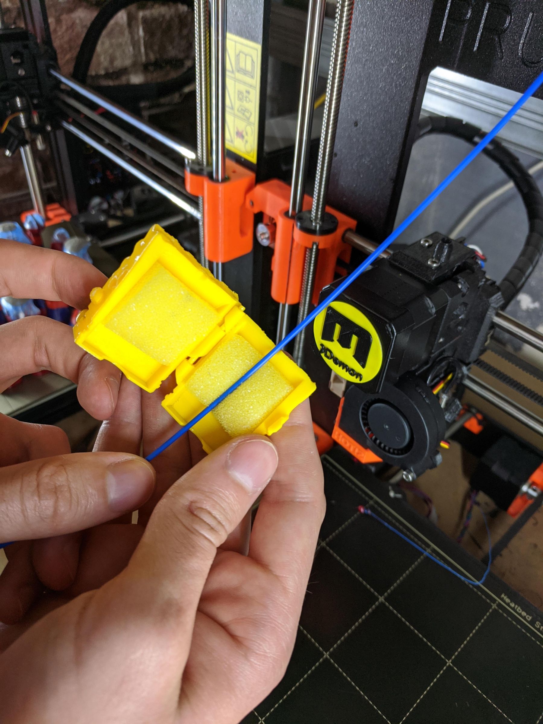 SpongeBob Filament Dust Filter : 10 Steps (with Pictures) - Instructables