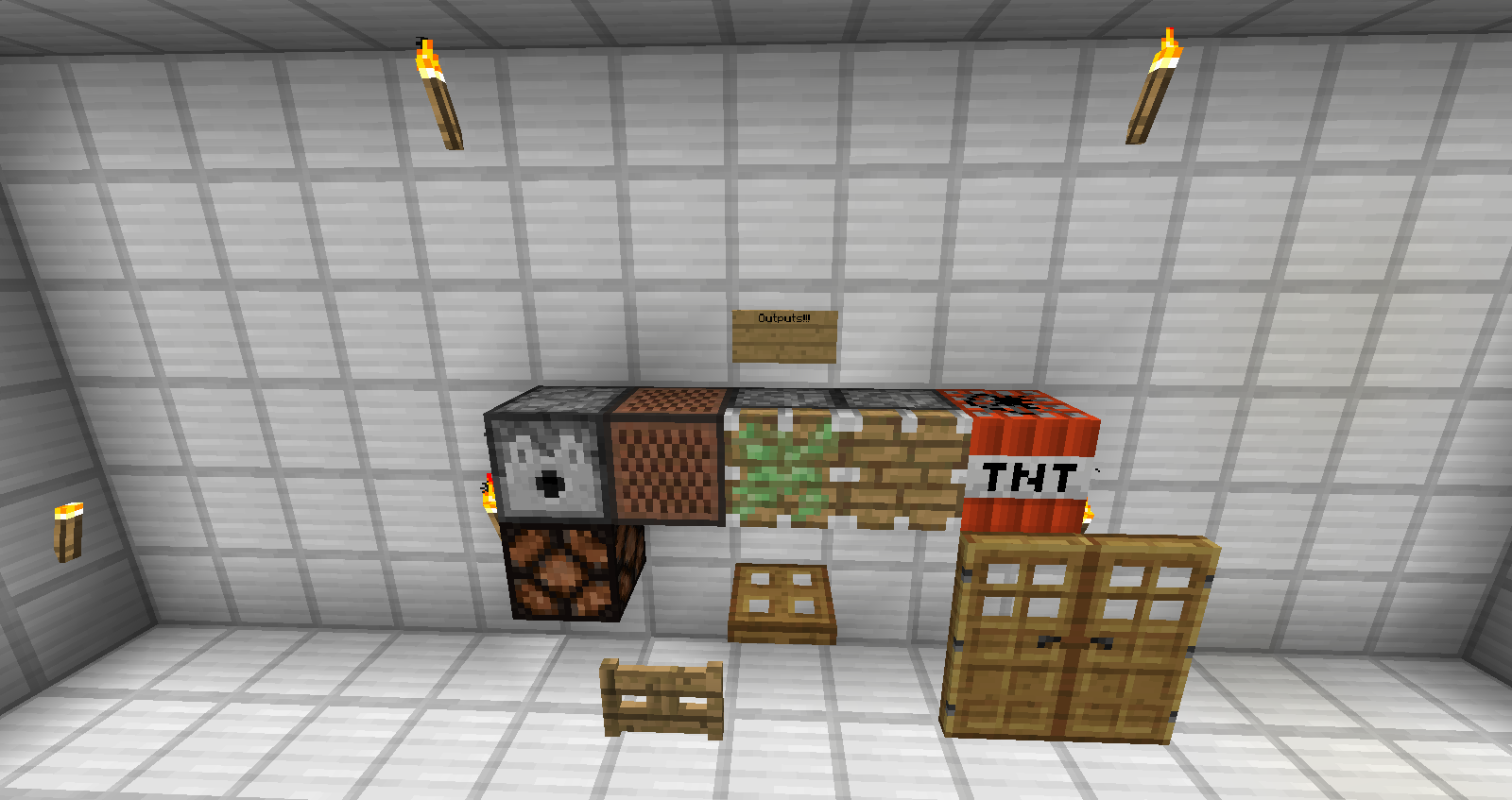 Minecraft Redstone Contraptions