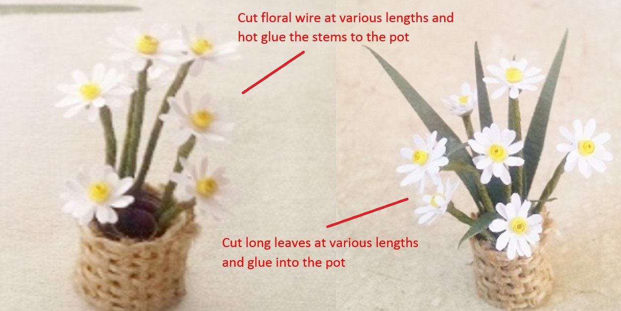 Miniatures Paper Plants for Doll House : 8 Steps (with Pictures ...