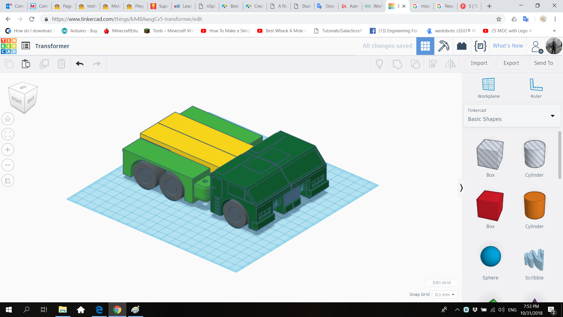 Creating a Transformer With Tinkercad : 15 Steps (with Pictures ...