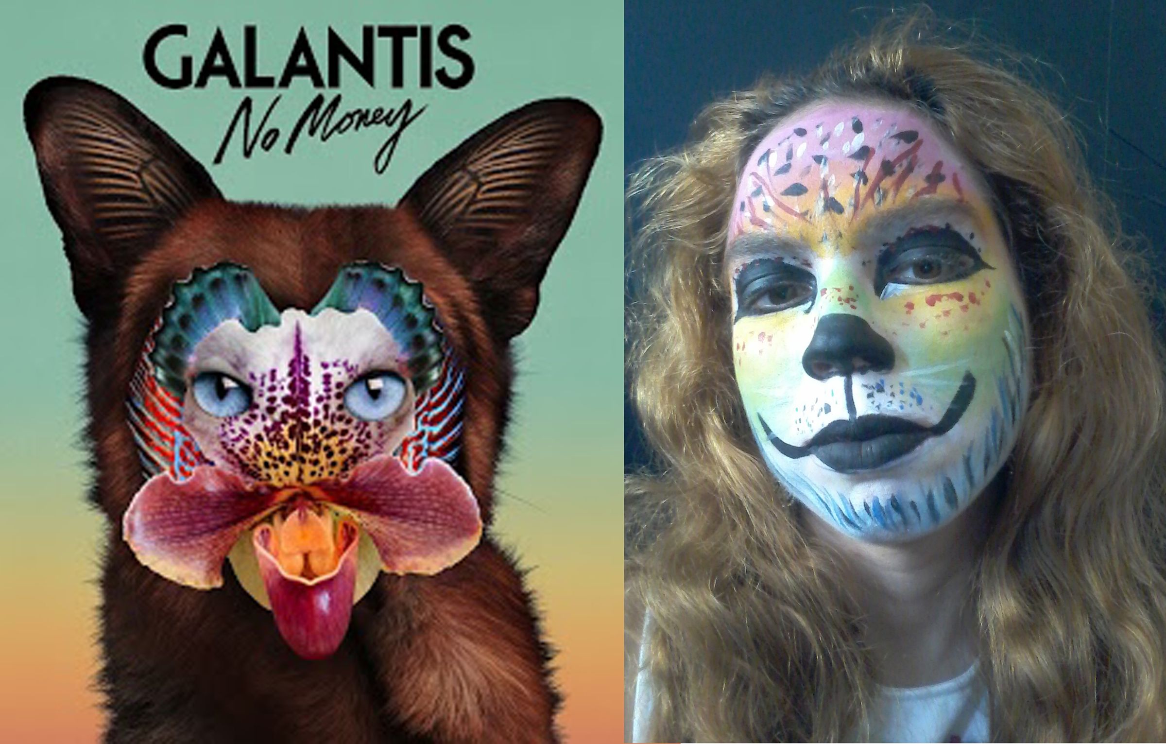 Galantis No Money Face Paint : 5 Steps - Instructables