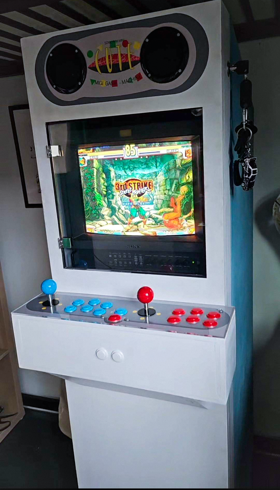 Sony PVM Mini Cute! Arduino and Laptop Powered Arcade Cabinet With ...