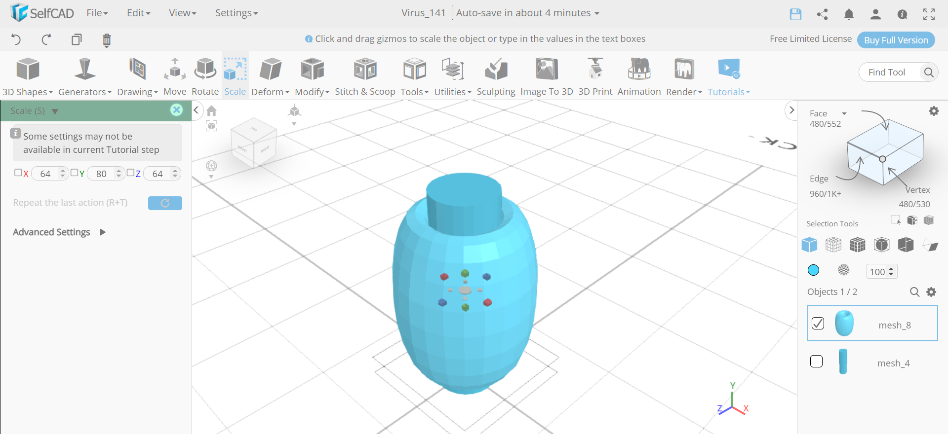HOW TO CREATE a 3D VIRUS USING 3D MODELLING SOFTWARE : 10 Steps ...
