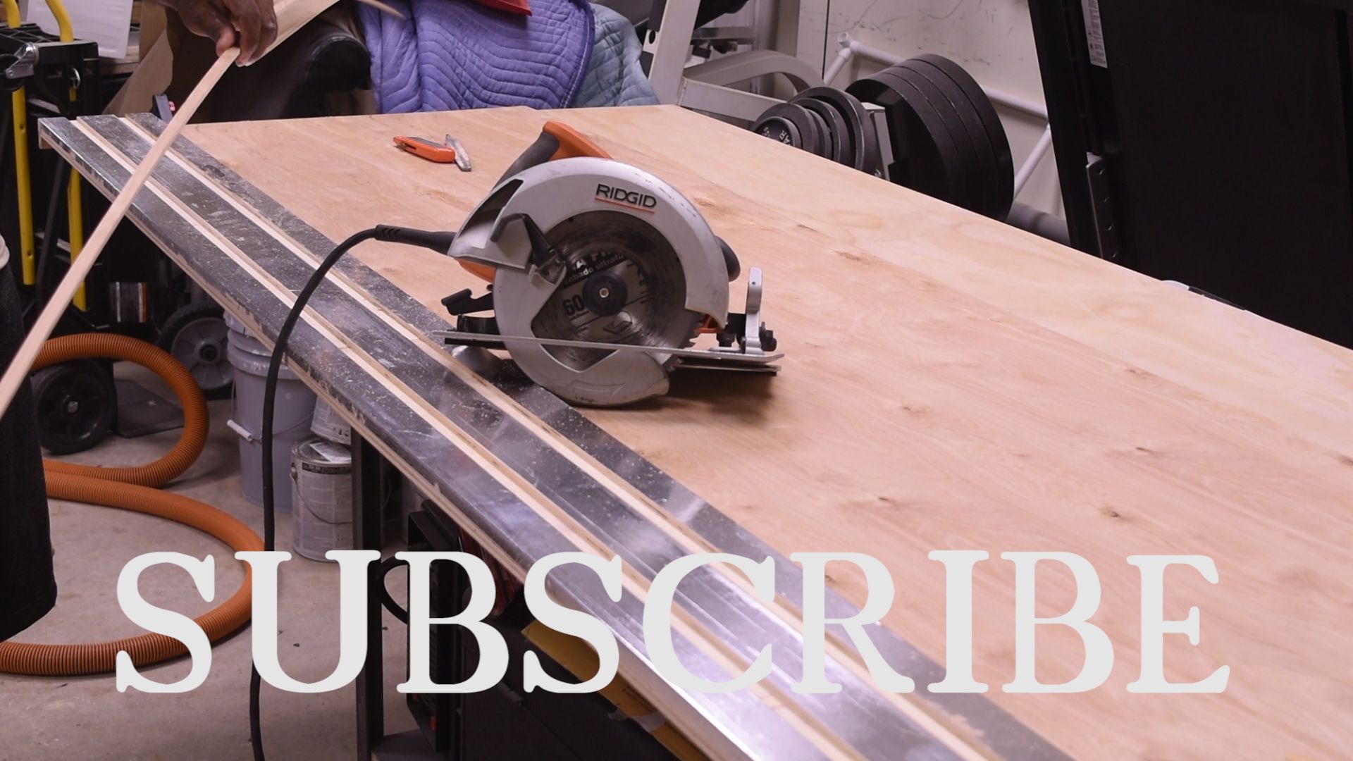 How to Make a Track Saw Guide for a Circular Saw : 8 Steps (with ...