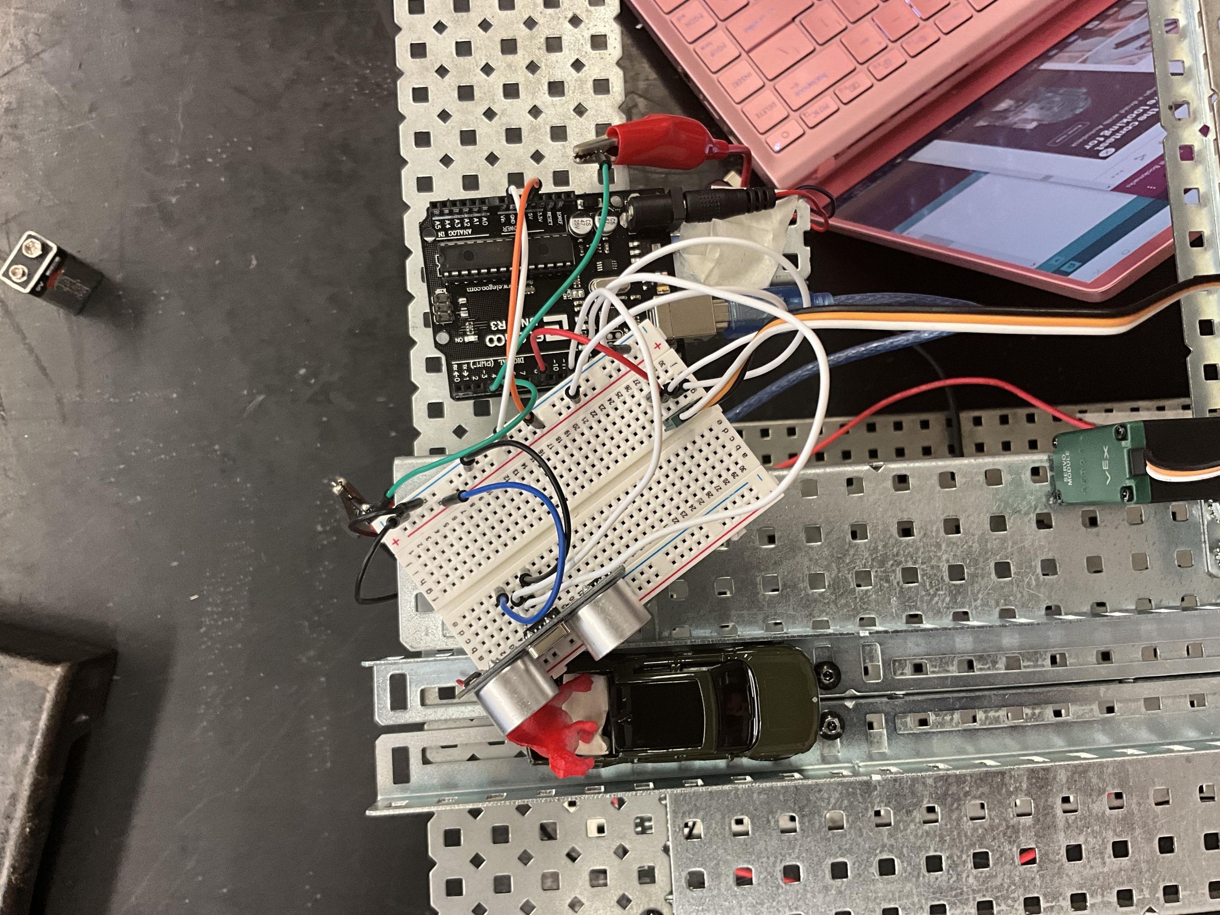 Led Light Up Bridge With Hypersonic Sensor - Alex/Logan/Joel : 8 Steps ...