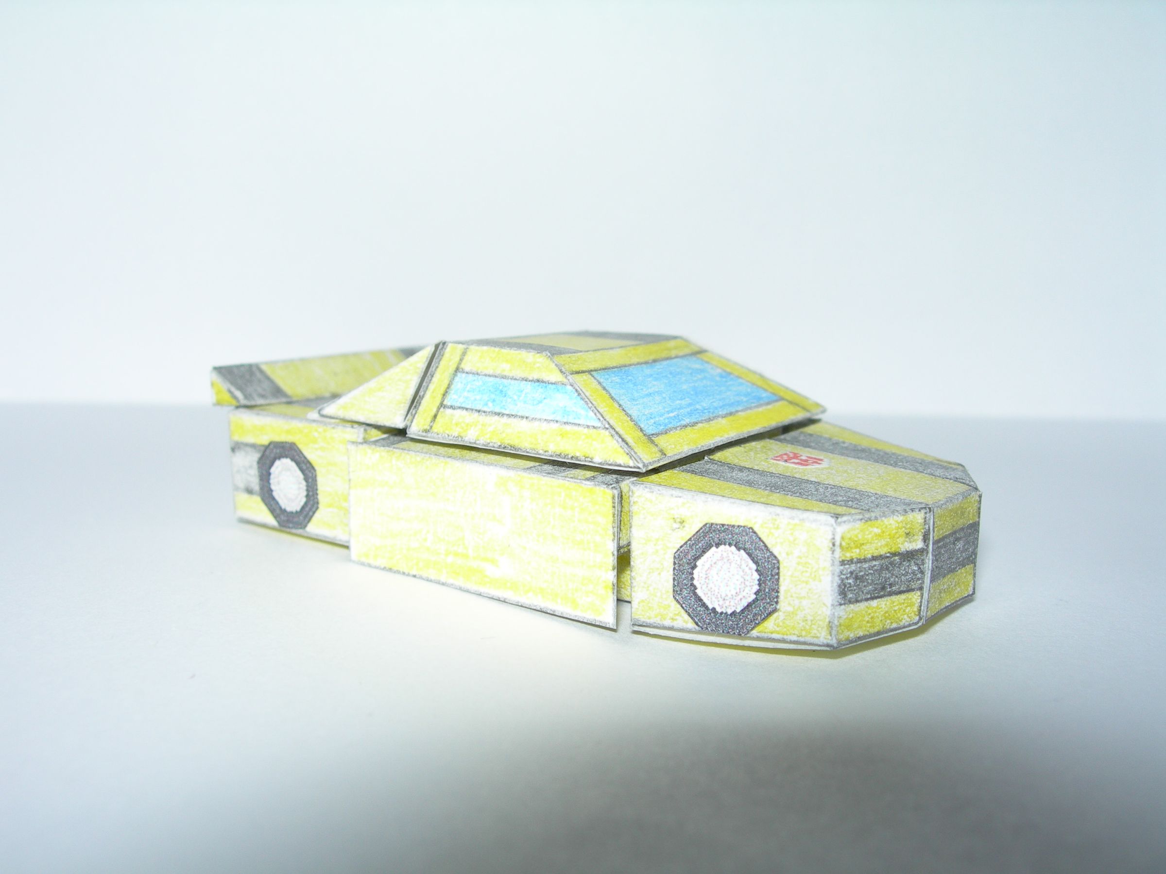 Paper Transformer (Movie Bumblebee) - Instructables