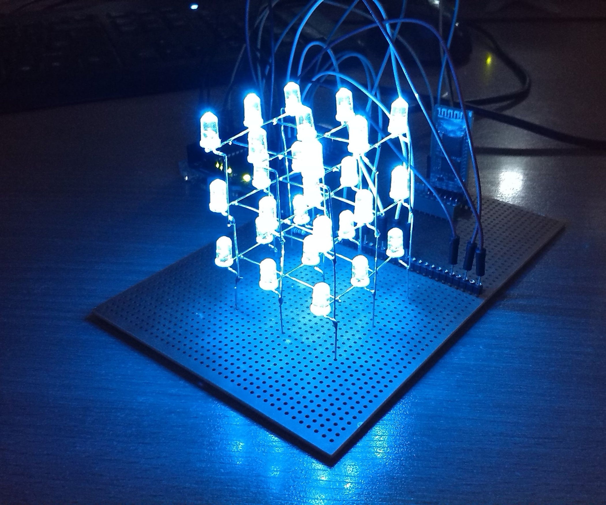 Arduino Led Cube With Android Remote 9 Steps With Pictures Instructables