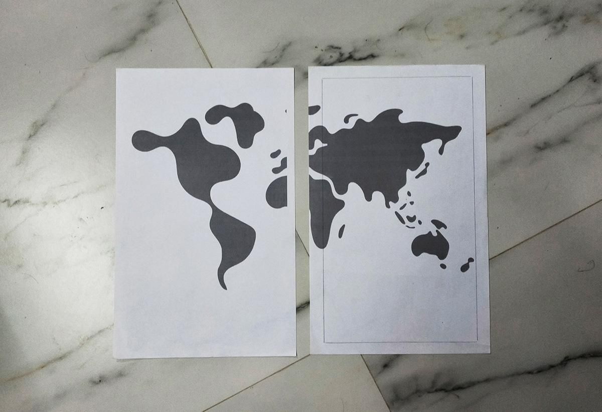 Topographic World Map Art : 11 Steps (with Pictures) - Instructables
