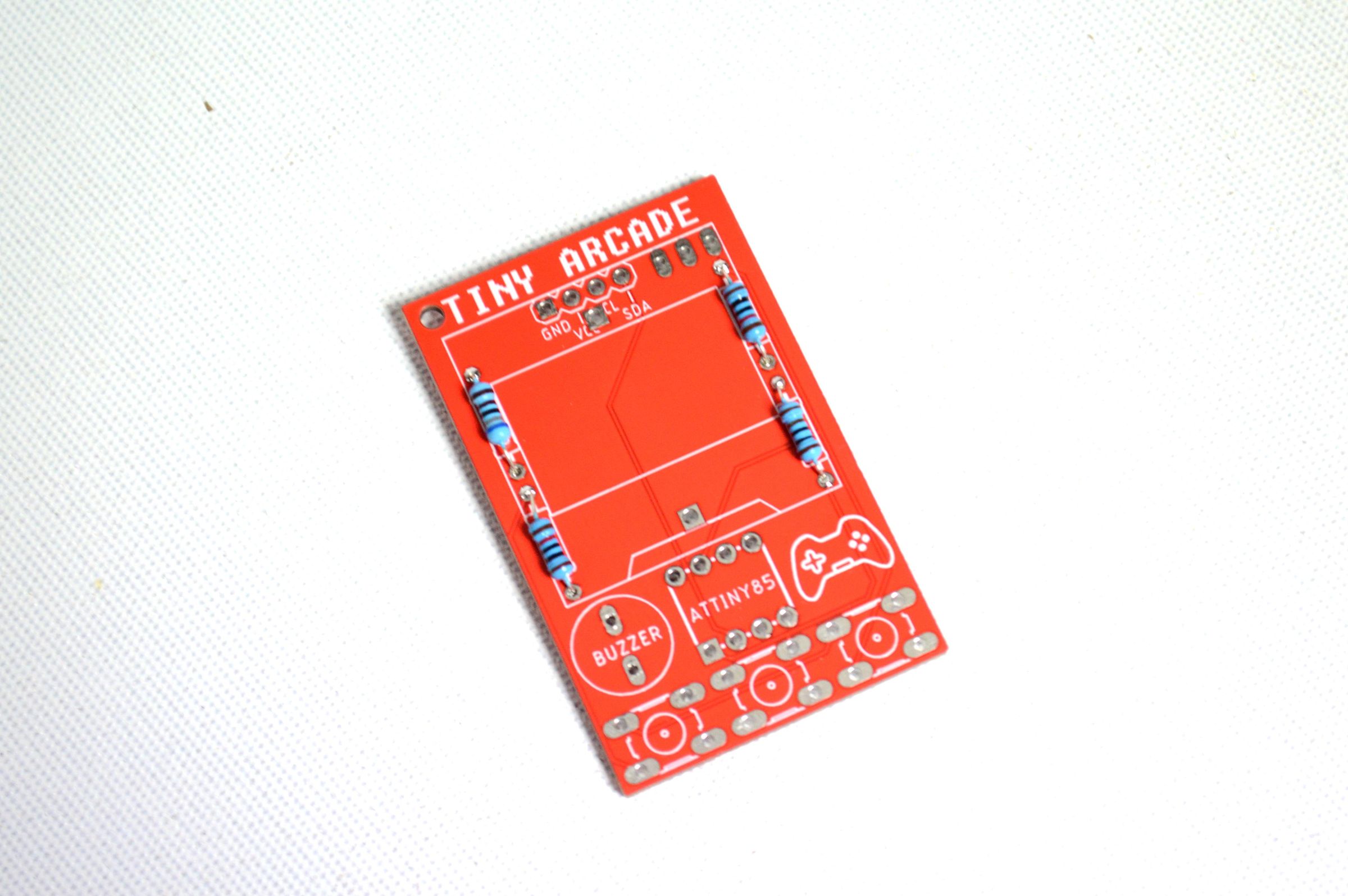 Tiny Arcade Game - Attiny85 Build : 7 Steps (with Pictures) - Instructables
