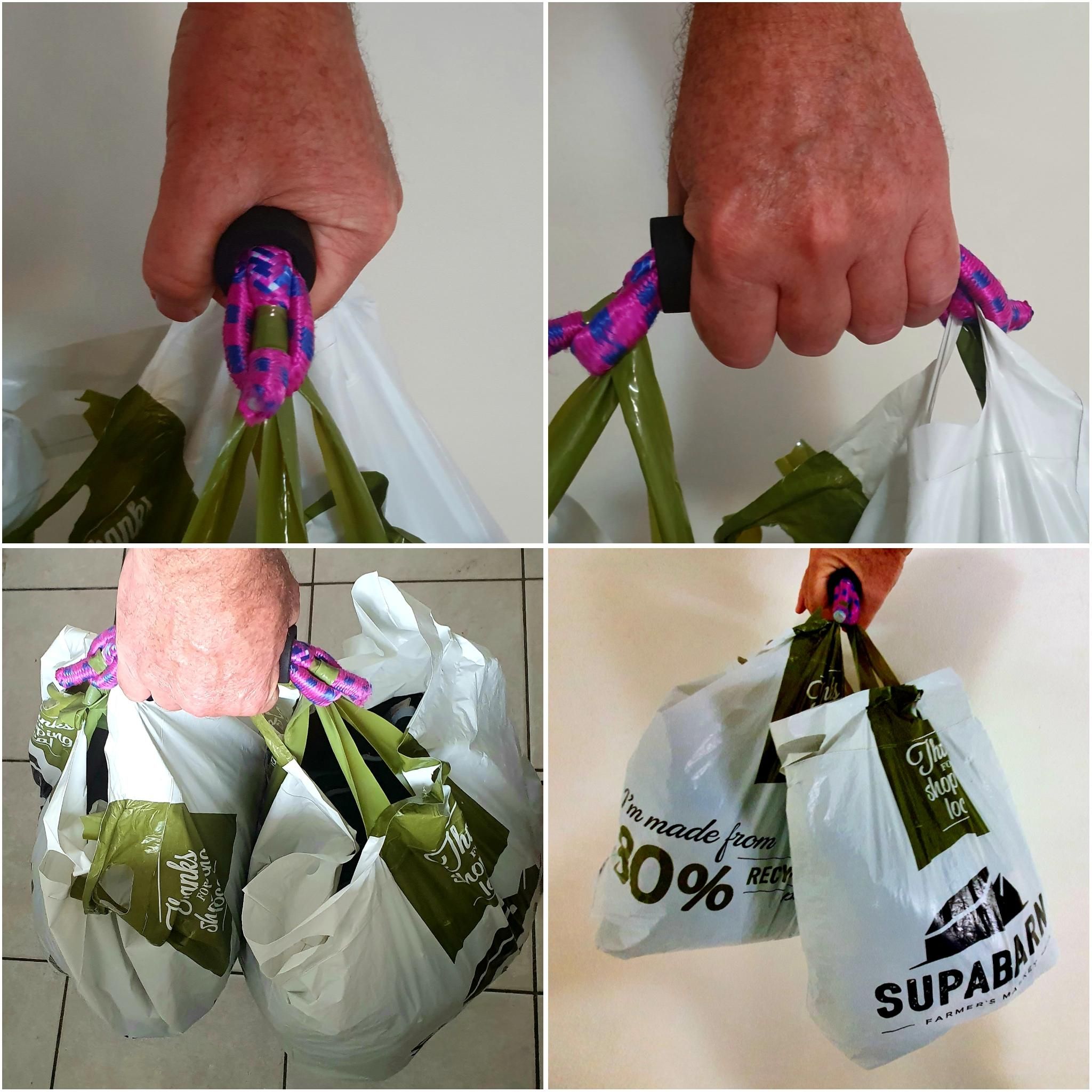 Shopping Bag Carrier With Shock Absorber : 5 Steps (with Pictures ...