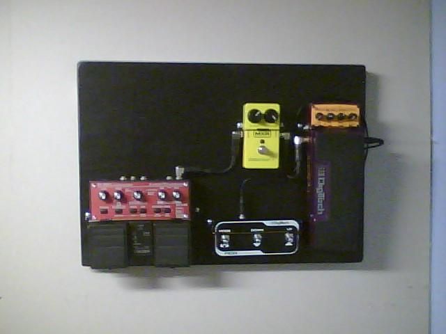 Wall Hanging, Guitar Effects Pedal Board : 7 Steps - Instructables