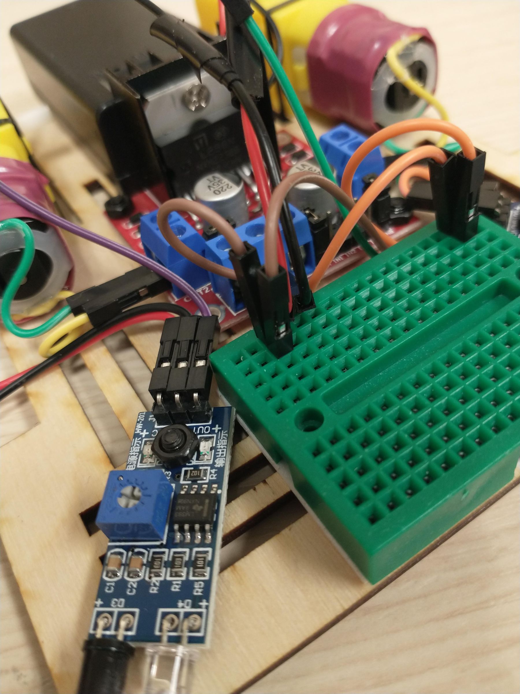 Autonomous Robot Racer: Analog Mode (no Microcontroller Needed) : 8 ...