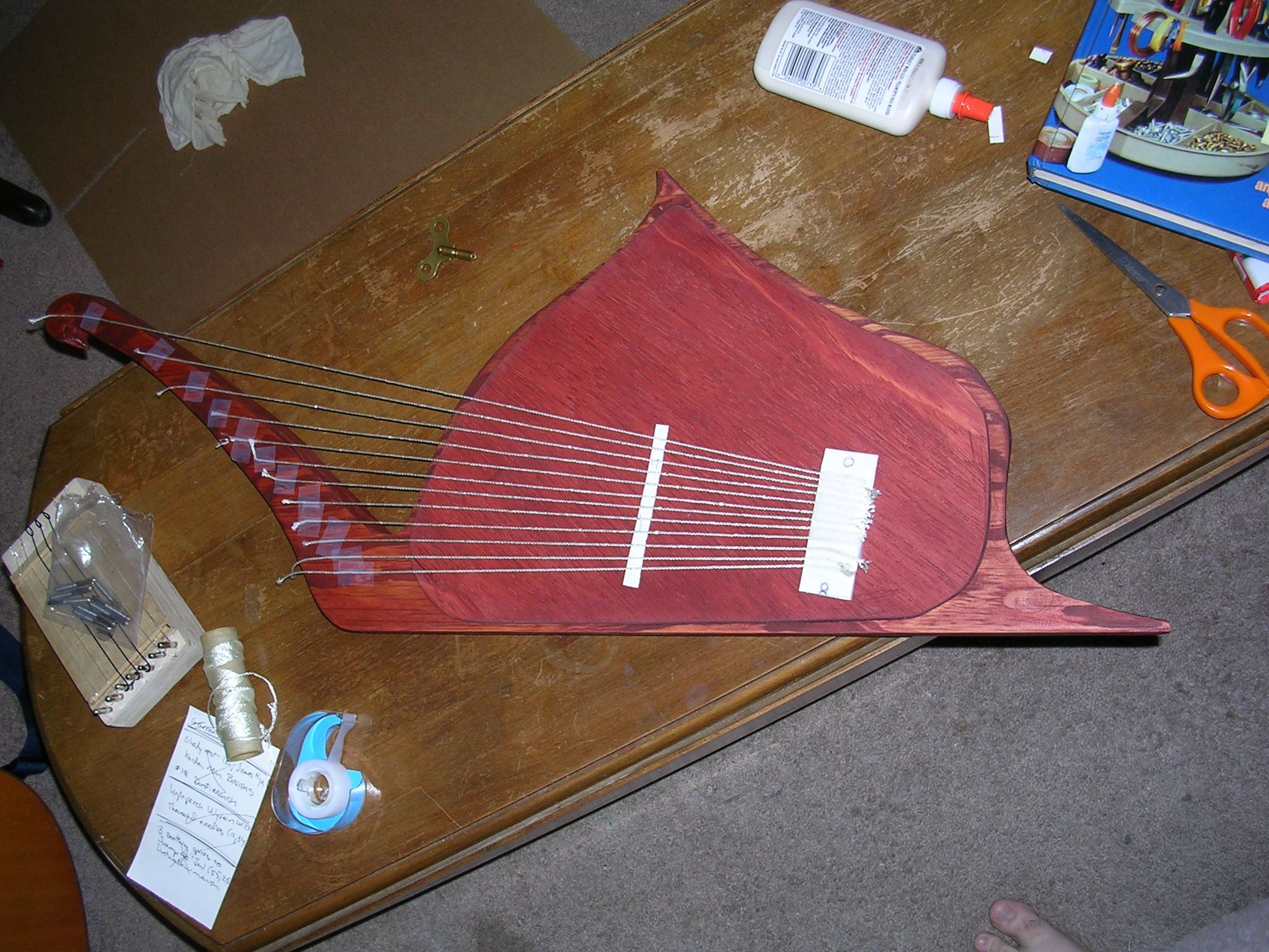 Acoustic Vulcan Lyre : 7 Steps (with Pictures) - Instructables