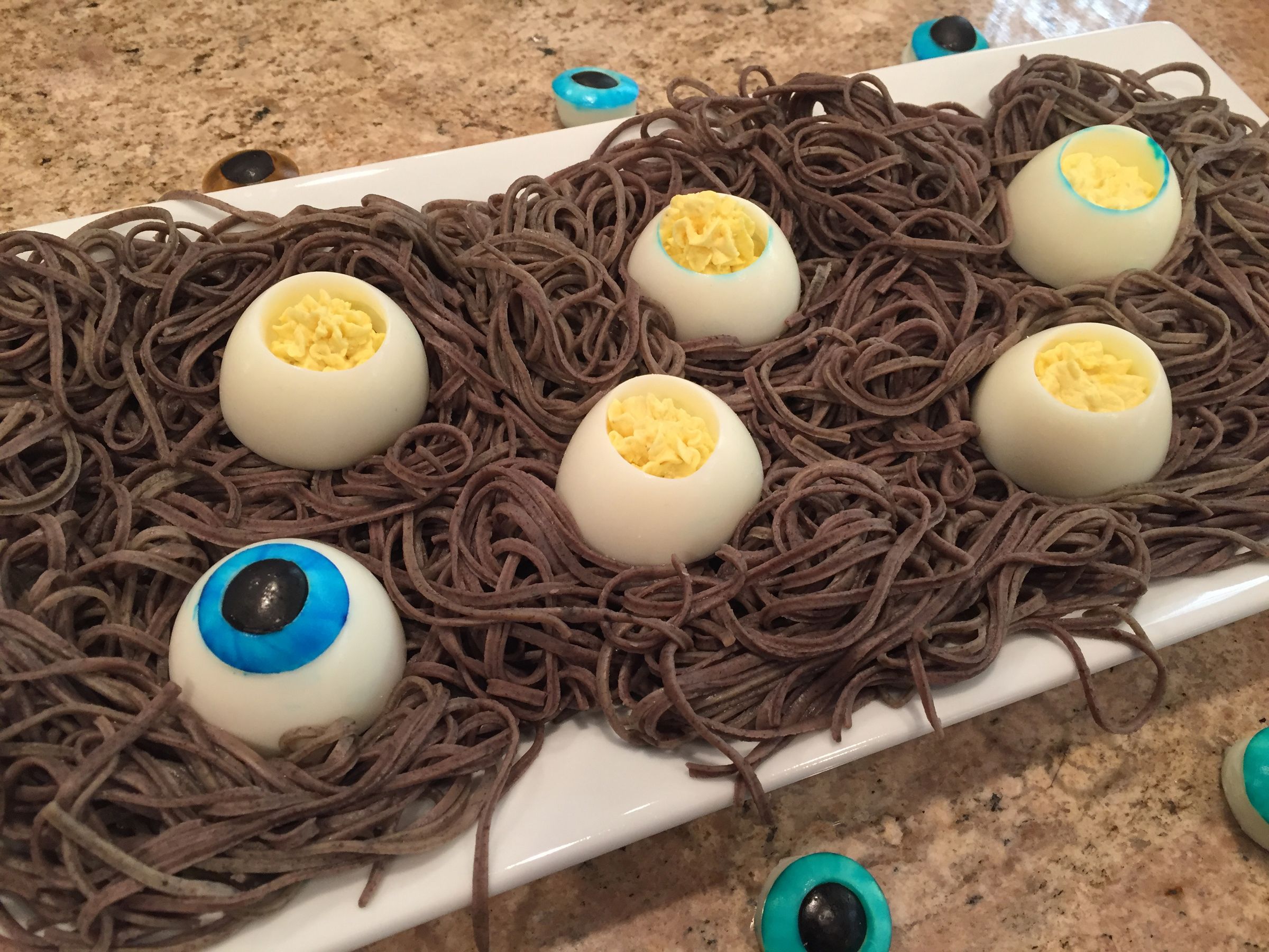 Creepy Deviled Egg Eyeballs : 12 Steps (with Pictures) - Instructables