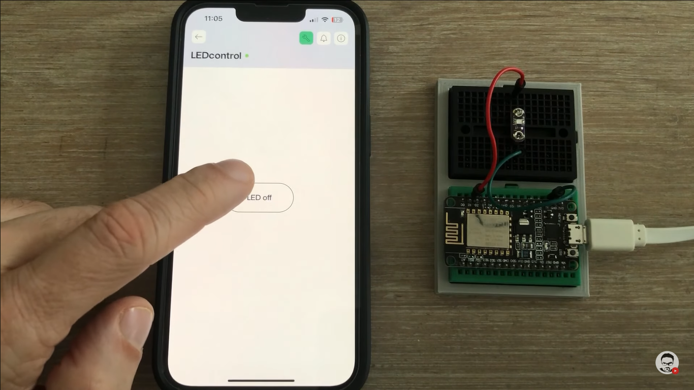 IoT Made Easy: ESP8266 + Blynk App to Control LED Remotely : 8 Steps ...