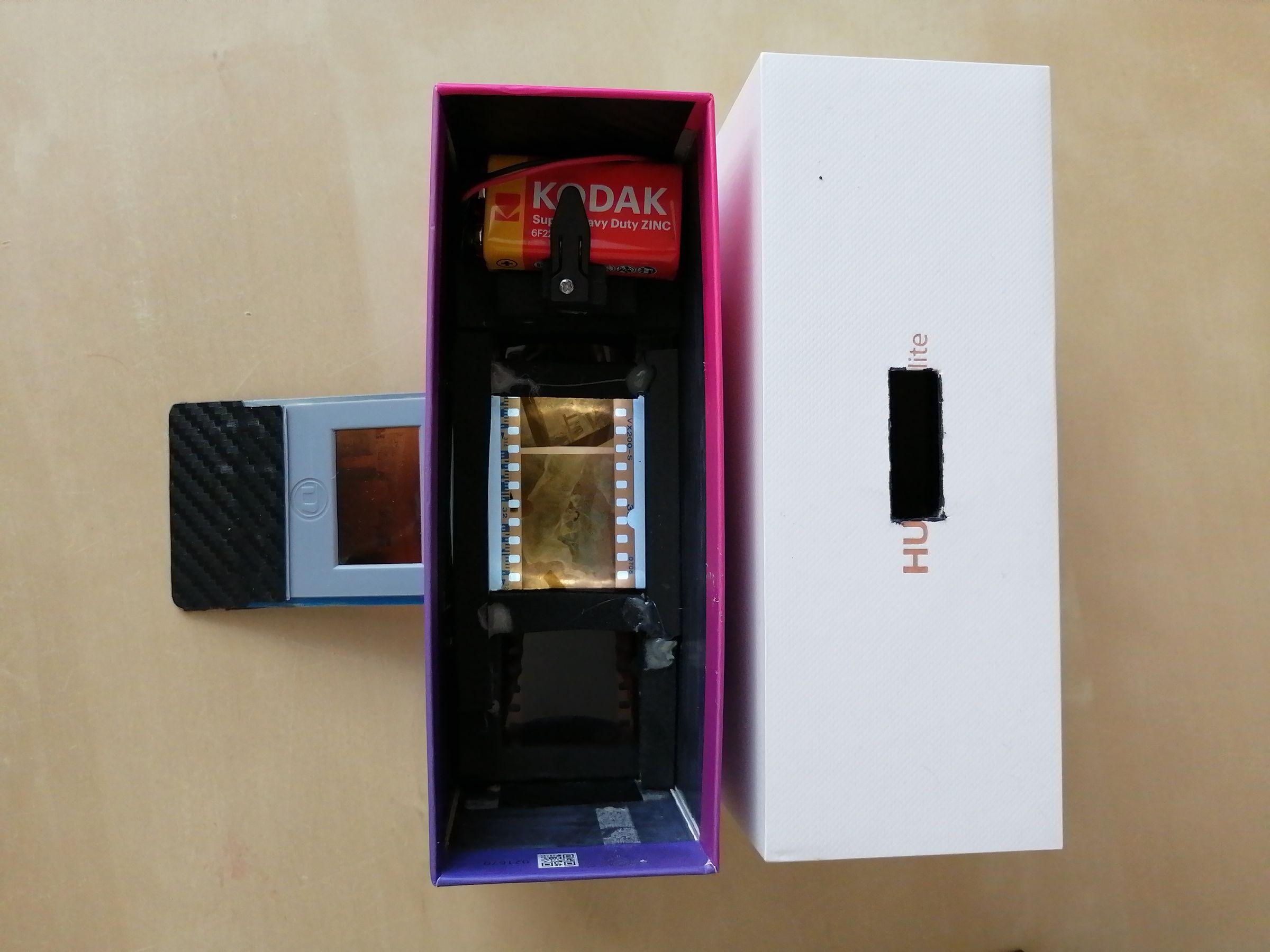 DIY Cardboard Smartphone Film Scanner : 19 Steps (with Pictures ...