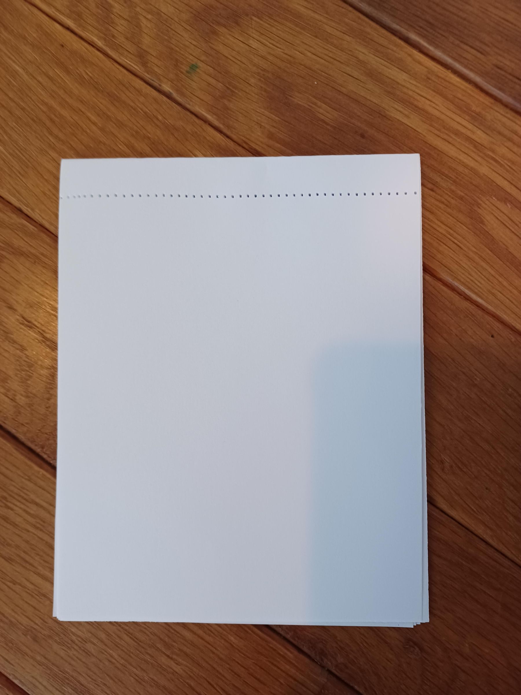 Easy Perforated Notebook : 5 Steps - Instructables