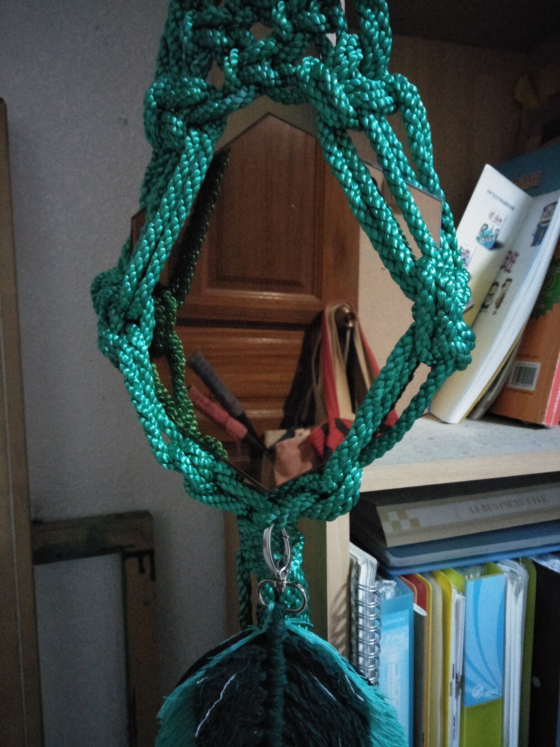 Macrame Mirror Hanger Feat. IKEA Honefoss Mirror : 10 Steps - Instructables