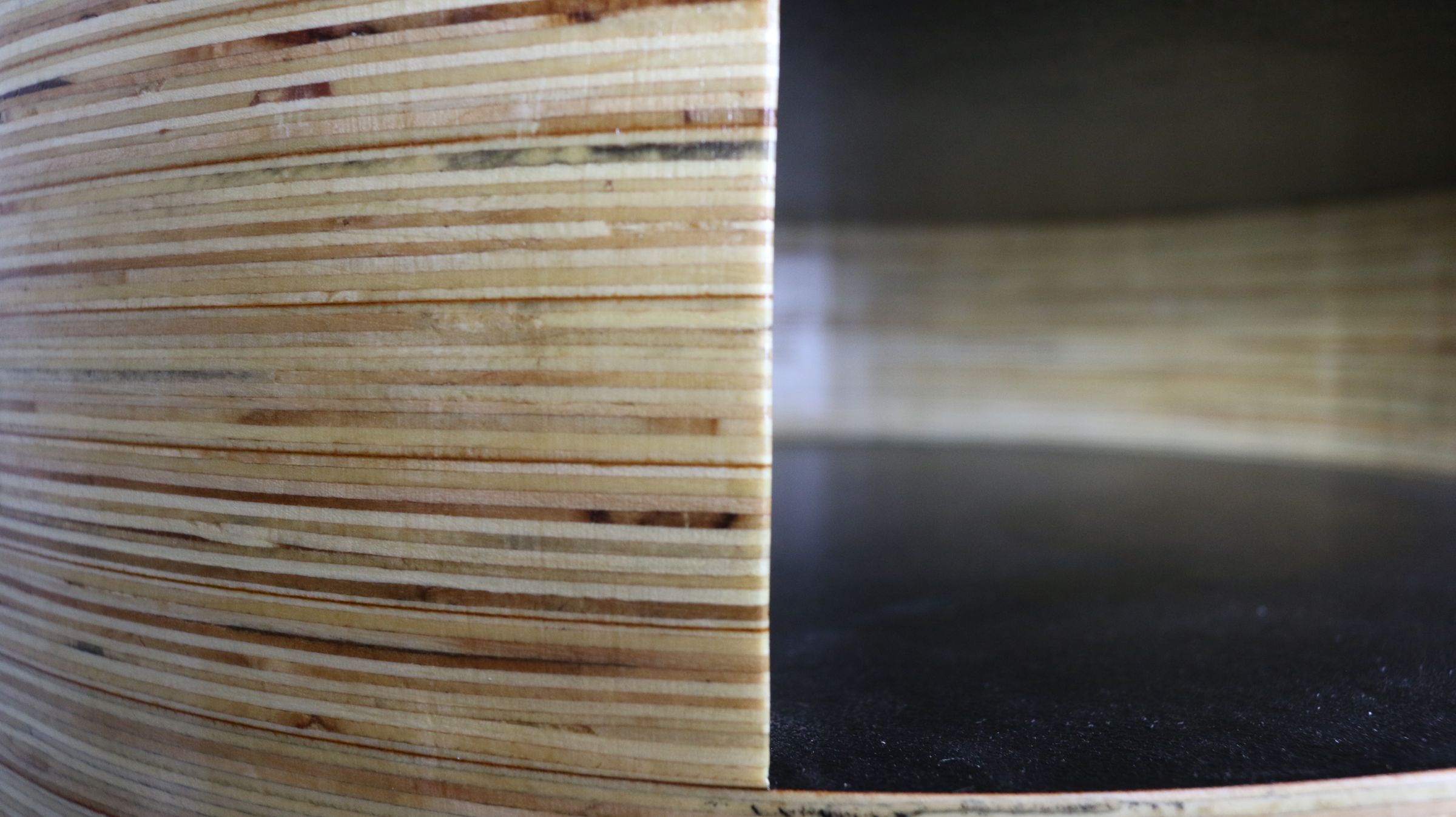 Cylindrical Plywood & Walnut Side Table : 9 Steps (with Pictures ...