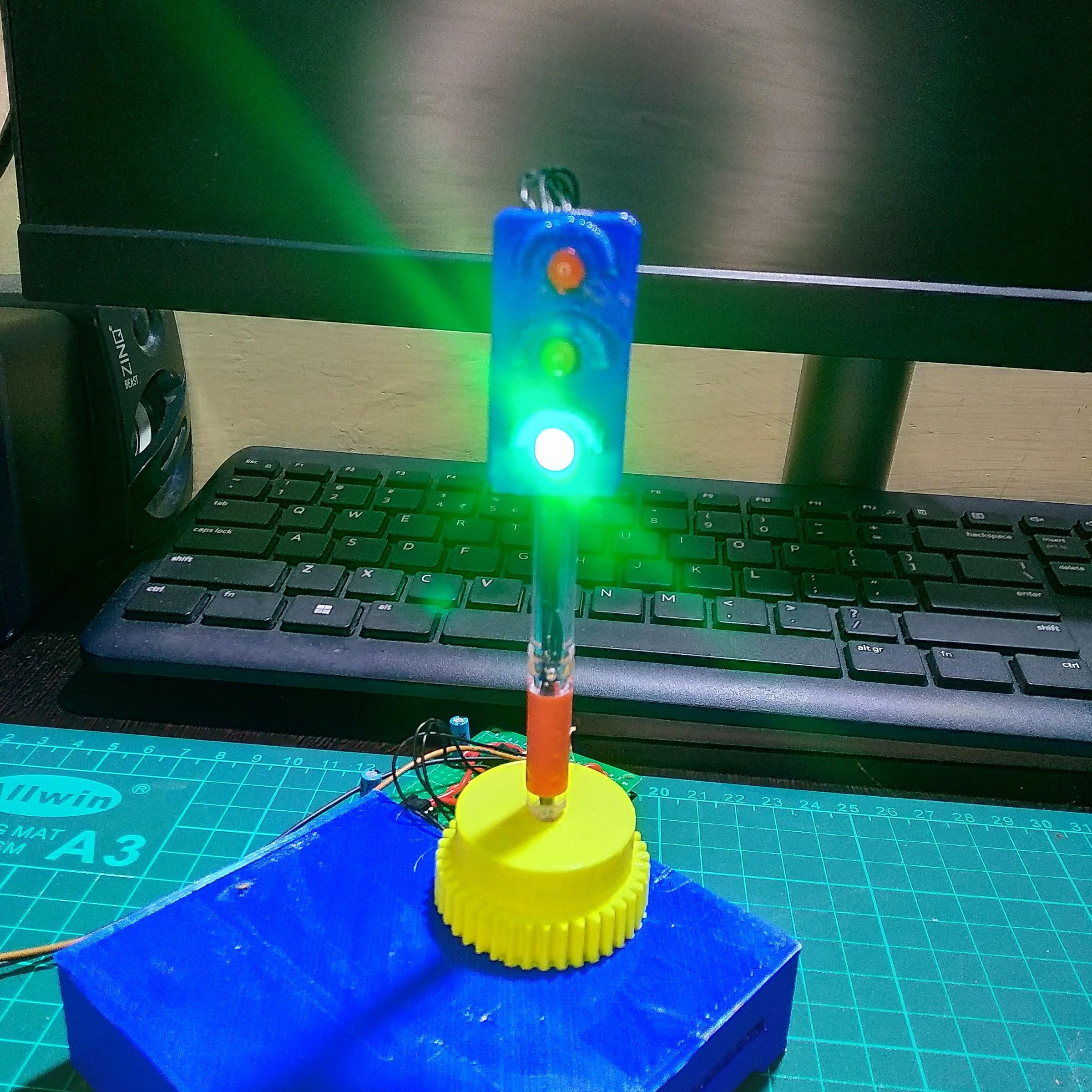 Print, Light, Stop: a Mini 3D Printed Traffic Signal : 6 Steps (with ...