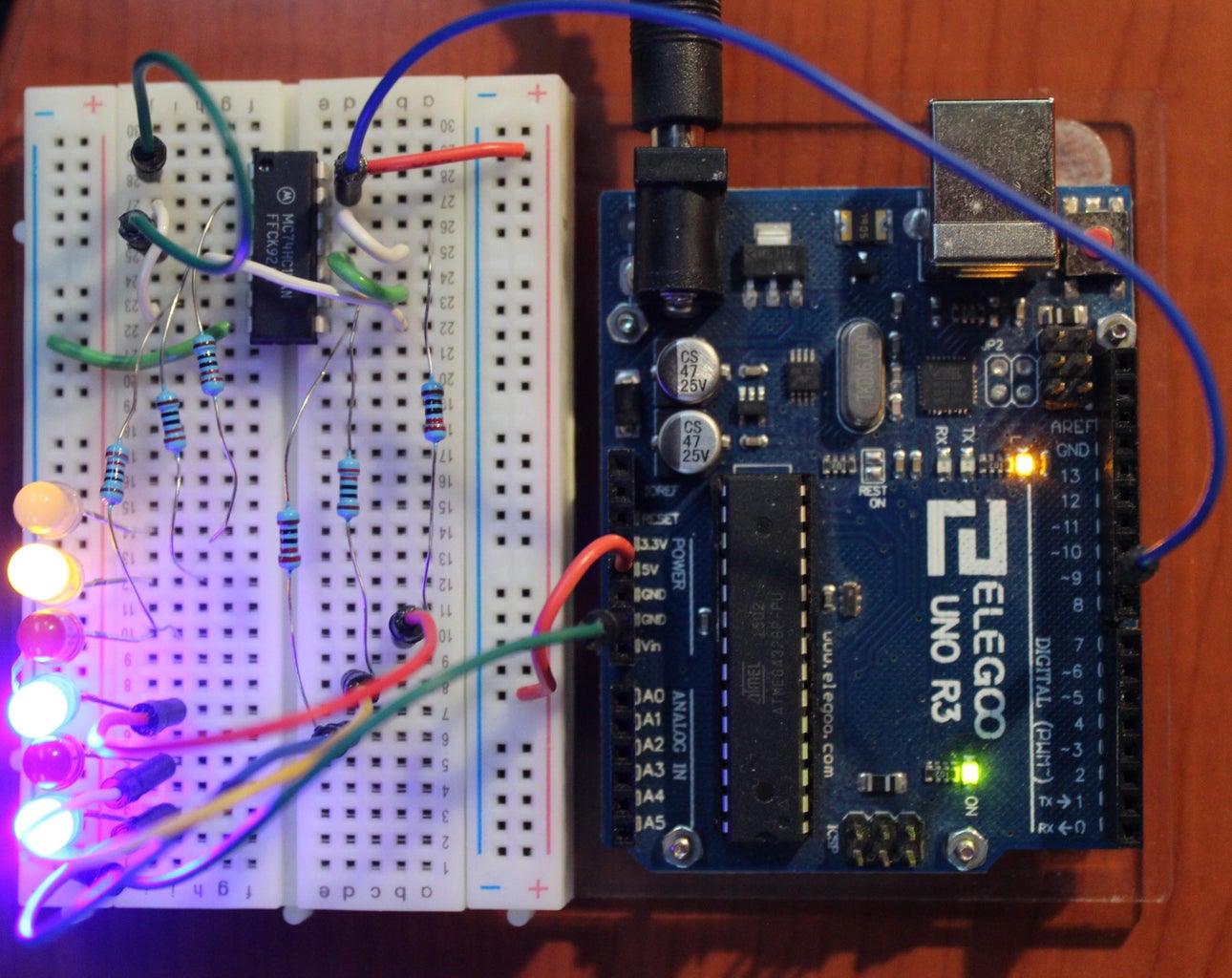 A Cool Arduino Controlled Dual Dimmable Light Array 5 Steps With