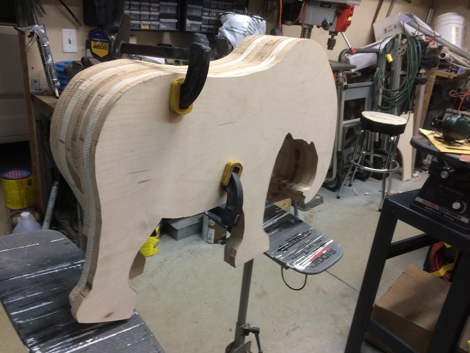 Keepsake Plywood Rocking Elephant : 7 Steps (with Pictures) - Instructables