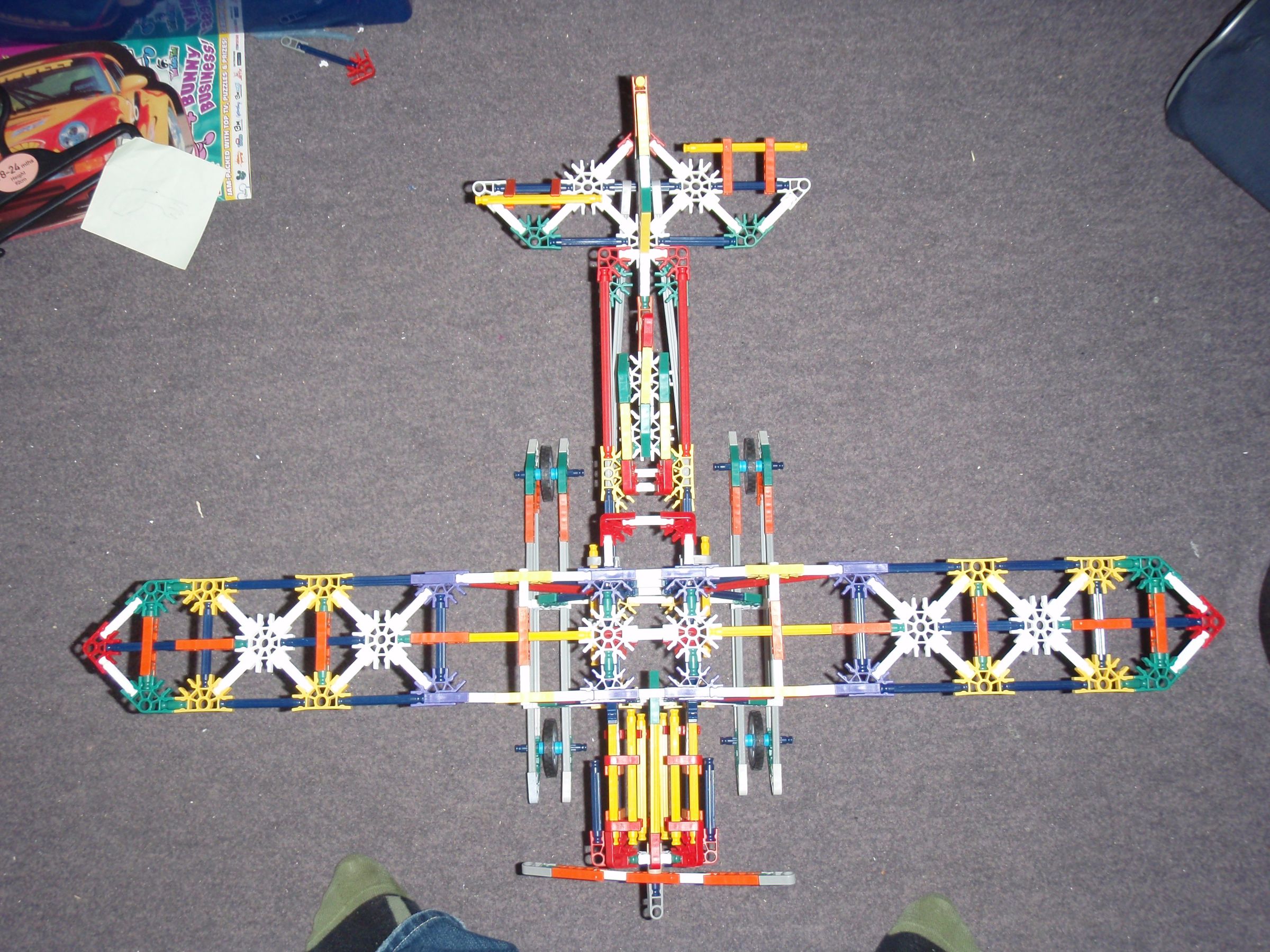 Knex Seaplane : 6 Steps - Instructables