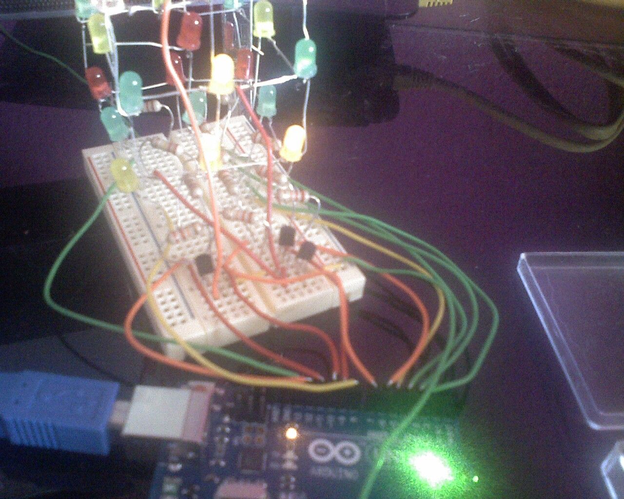 3 X 3 LED Cube With Arduino UNO : 3 Steps - Instructables