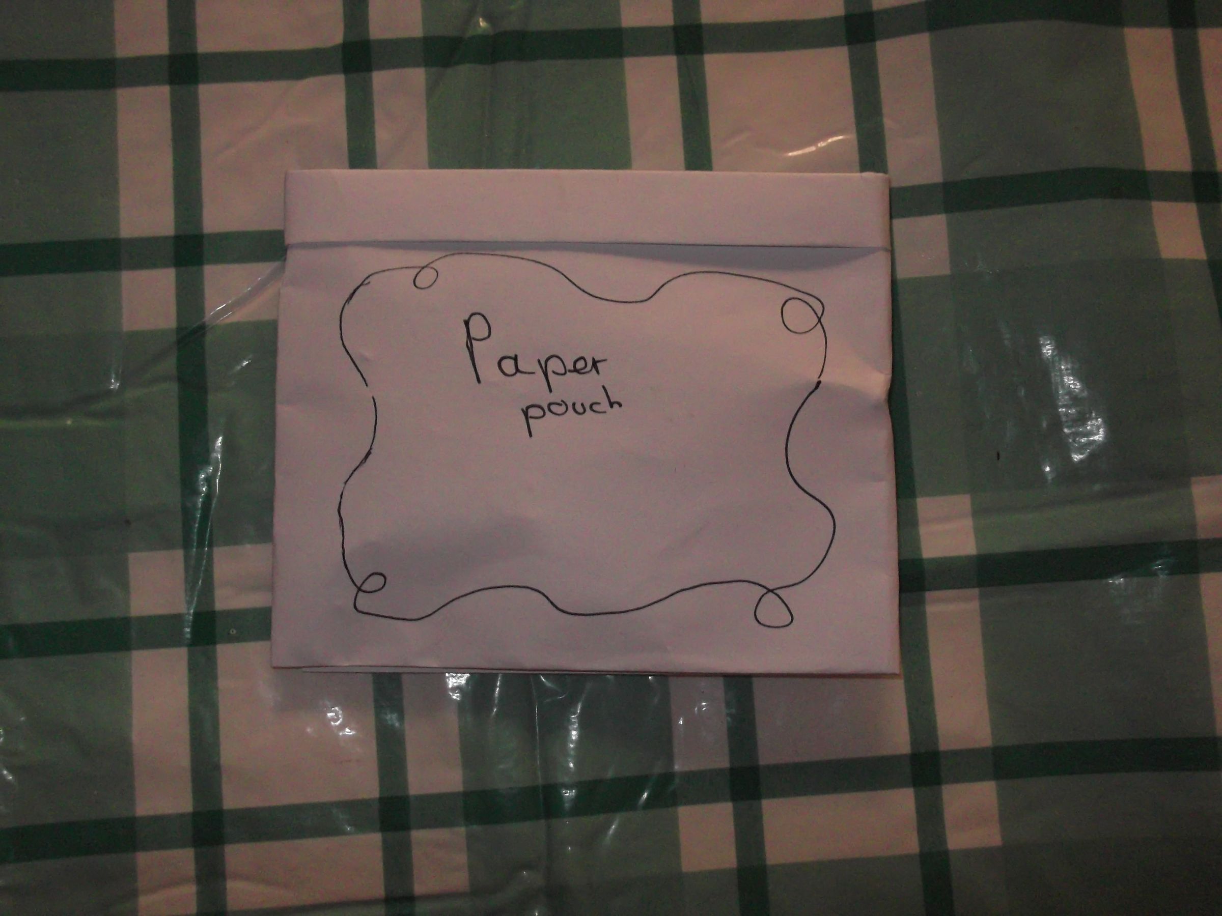 How to Make a Closed Paper Pouch : 7 Steps - Instructables