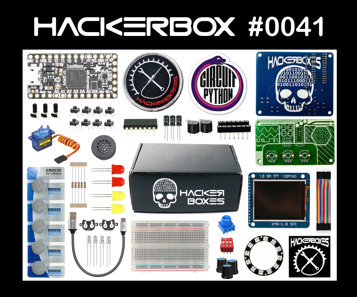 HackerBox 0041: CircuitPython : 8 Steps - Instructables