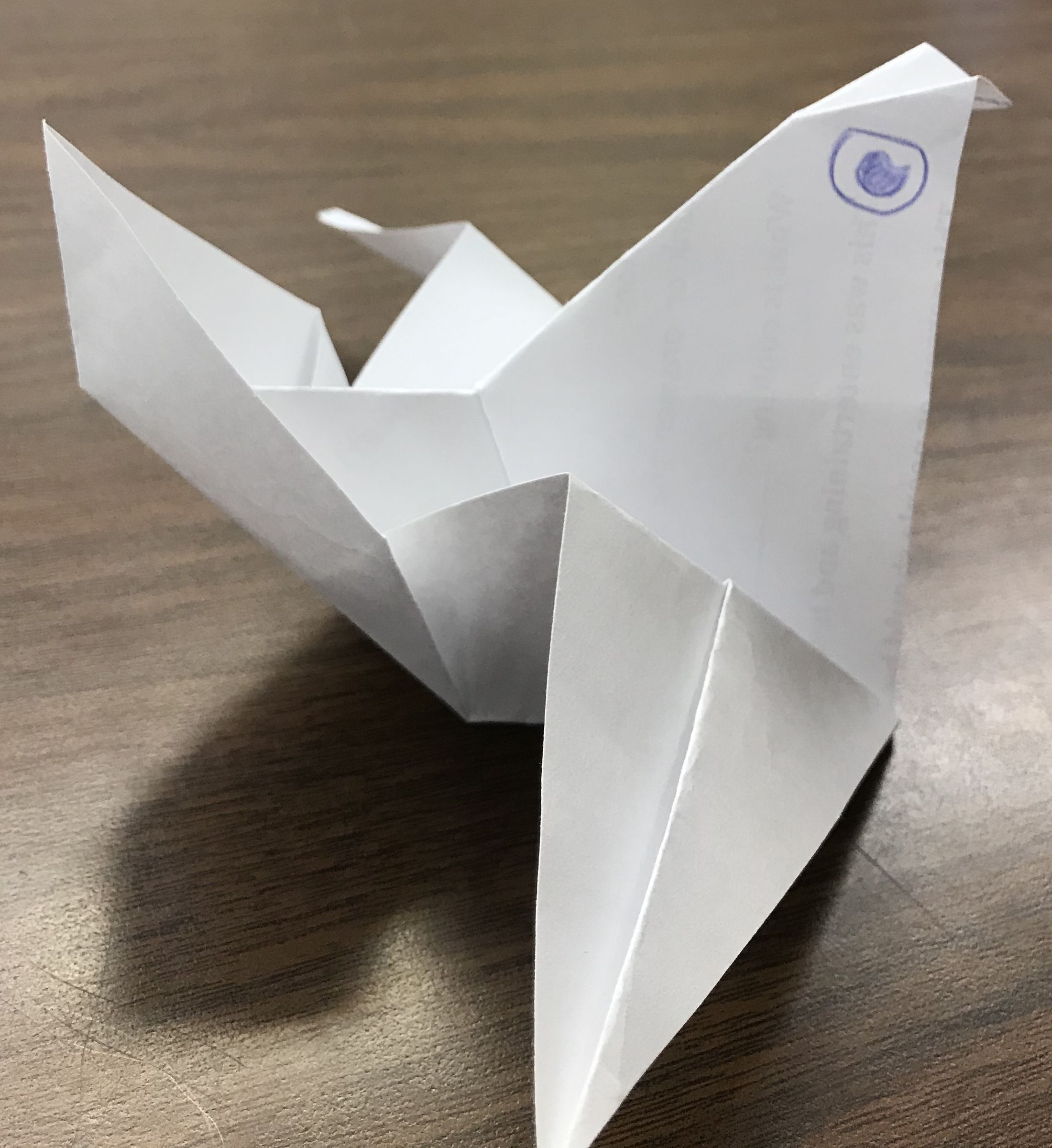 How To Make A Paper Bird Easy