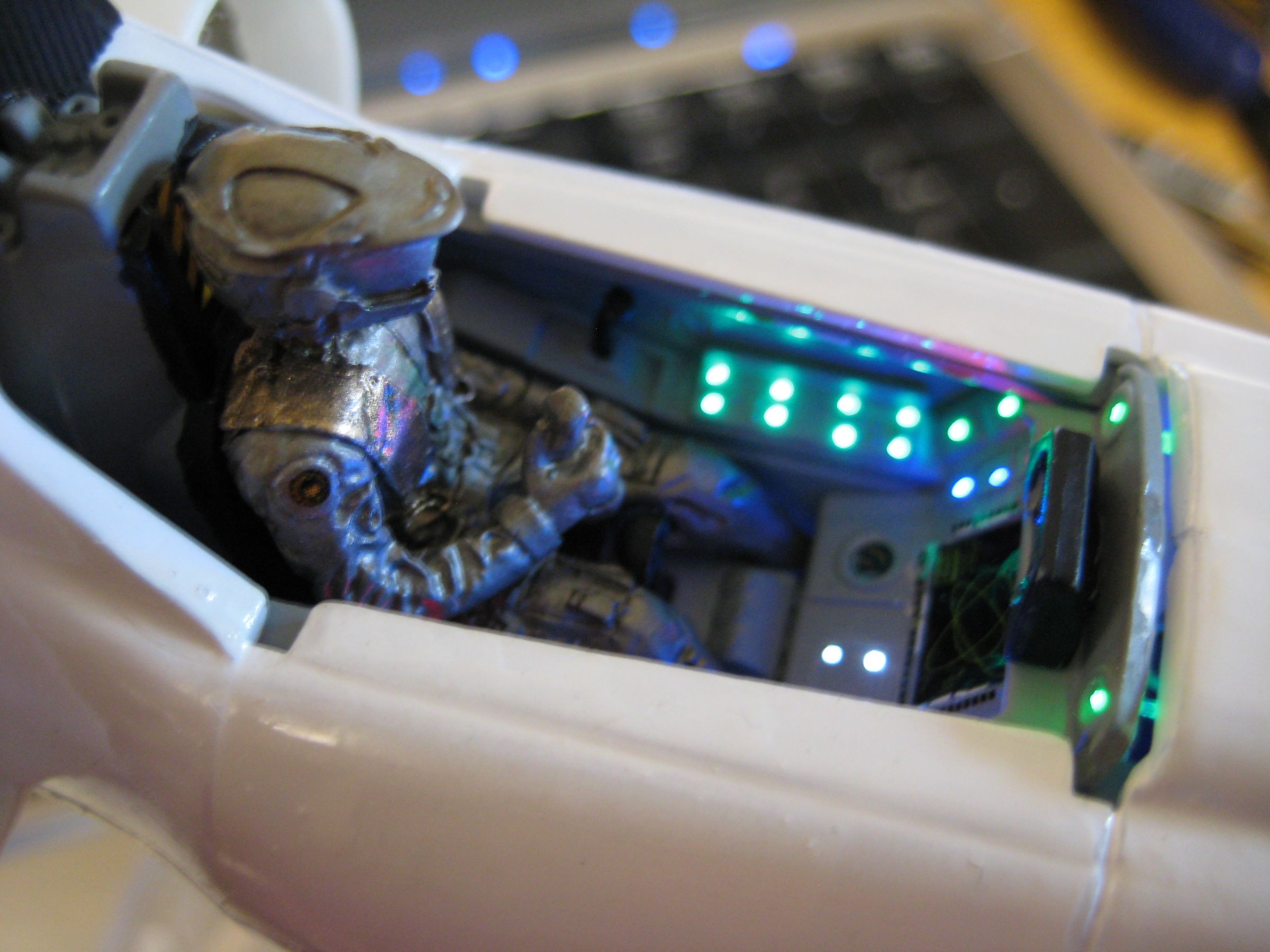 LED-Lit BSG Viper Mk. II Model Build : 10 Steps (with Pictures ...