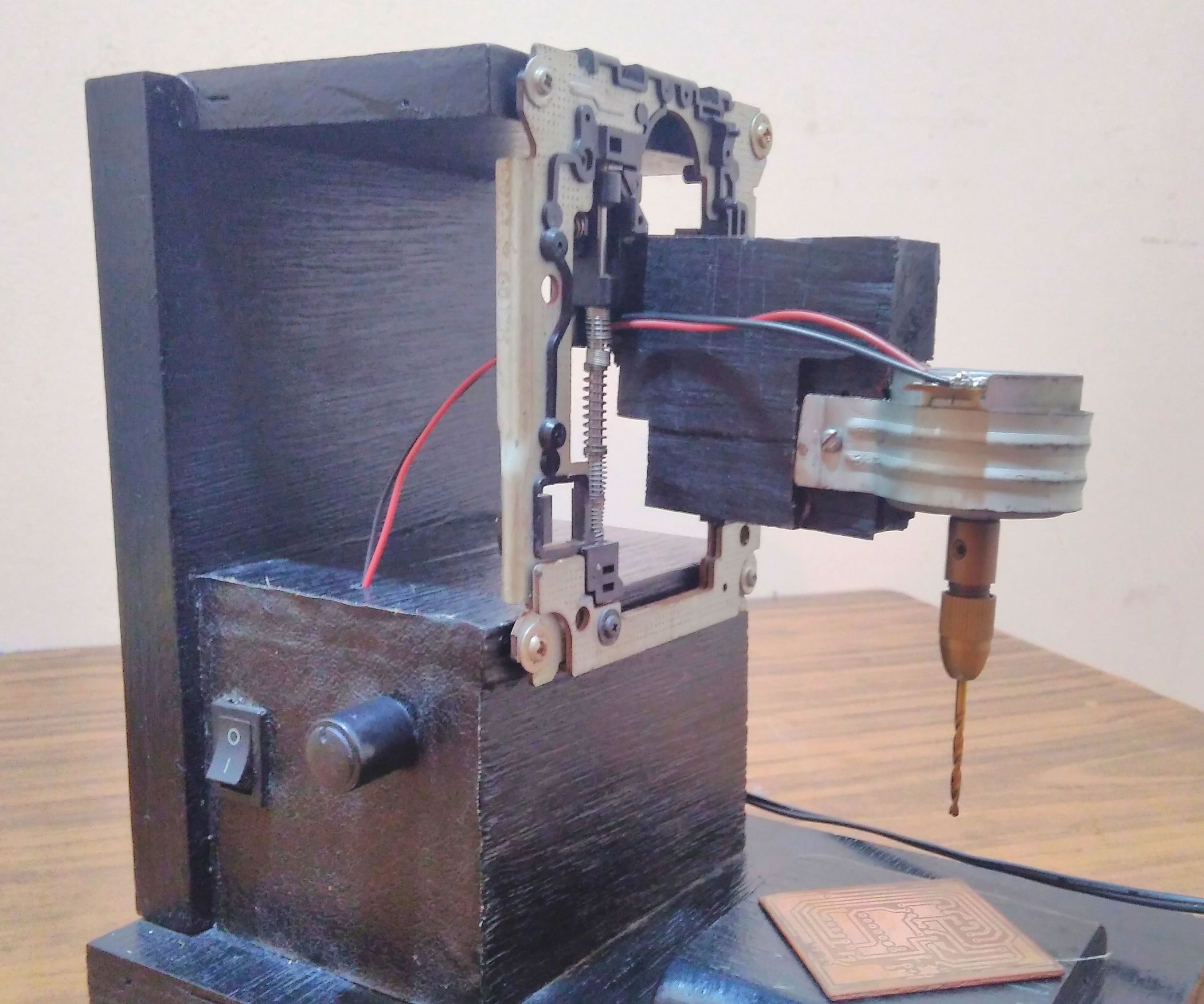 DIY PCB Drill Press Machine : 7 Steps - Instructables
