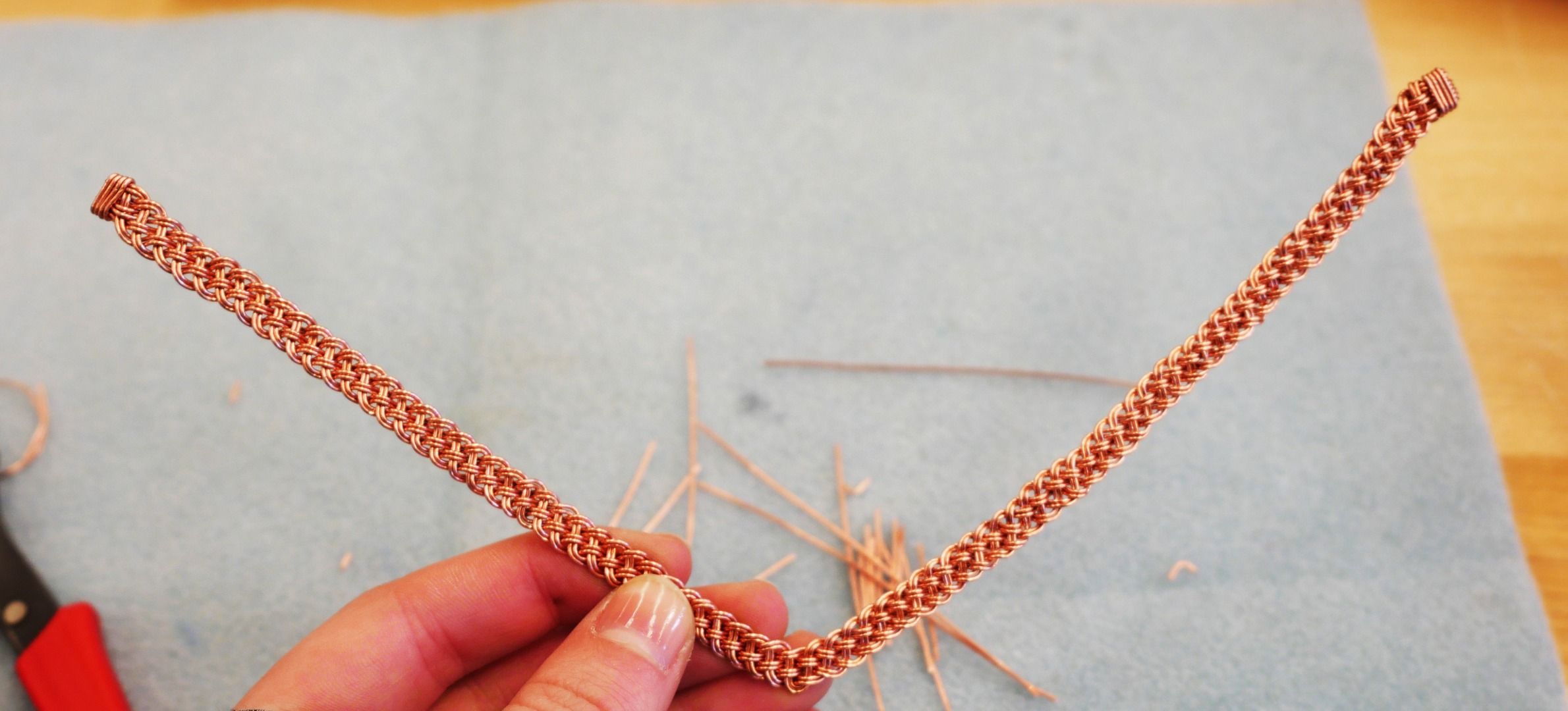Adjustable Woven Copper Bracelet : 42 Steps (with Pictures) - Instructables
