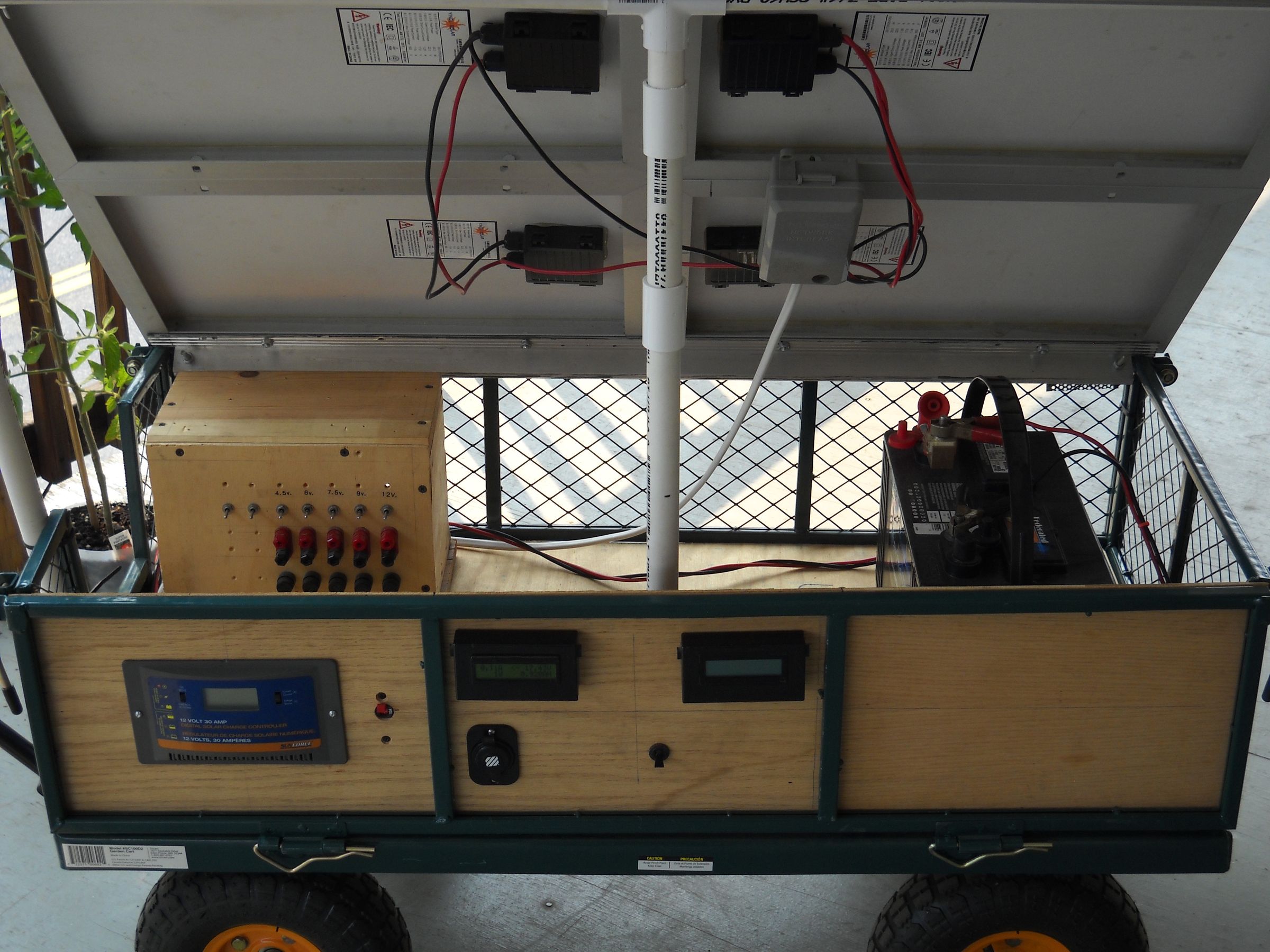 Portable DIY Solar Cart - Instructables