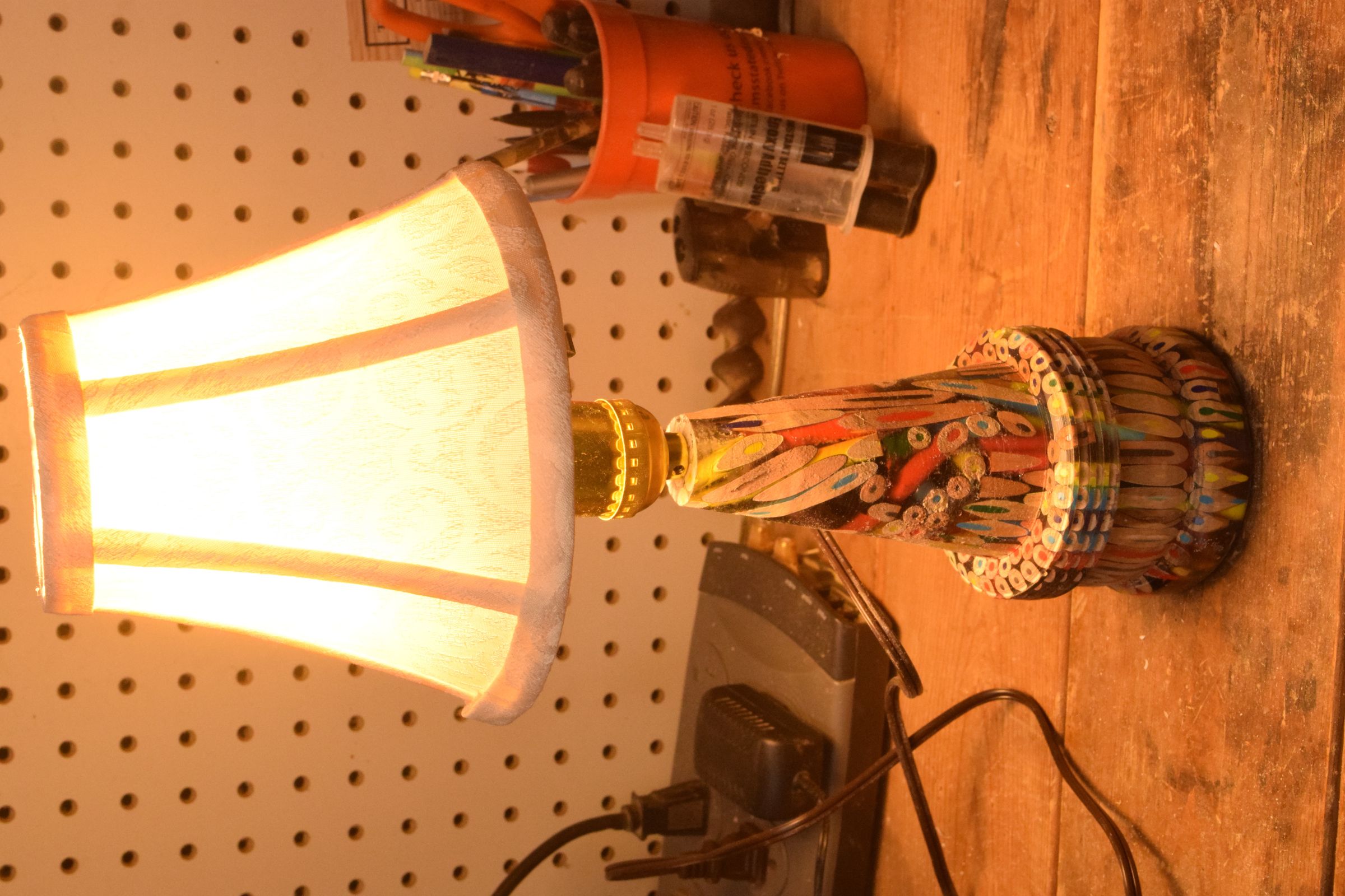DIY Color Pencil Lamp : 4 Steps (with Pictures) - Instructables
