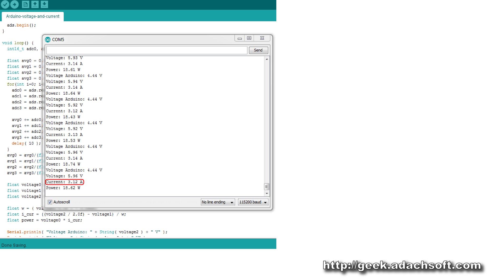 Arduino - Voltage and Current Measurement ACS712, ADS1015 : 4 Steps ...