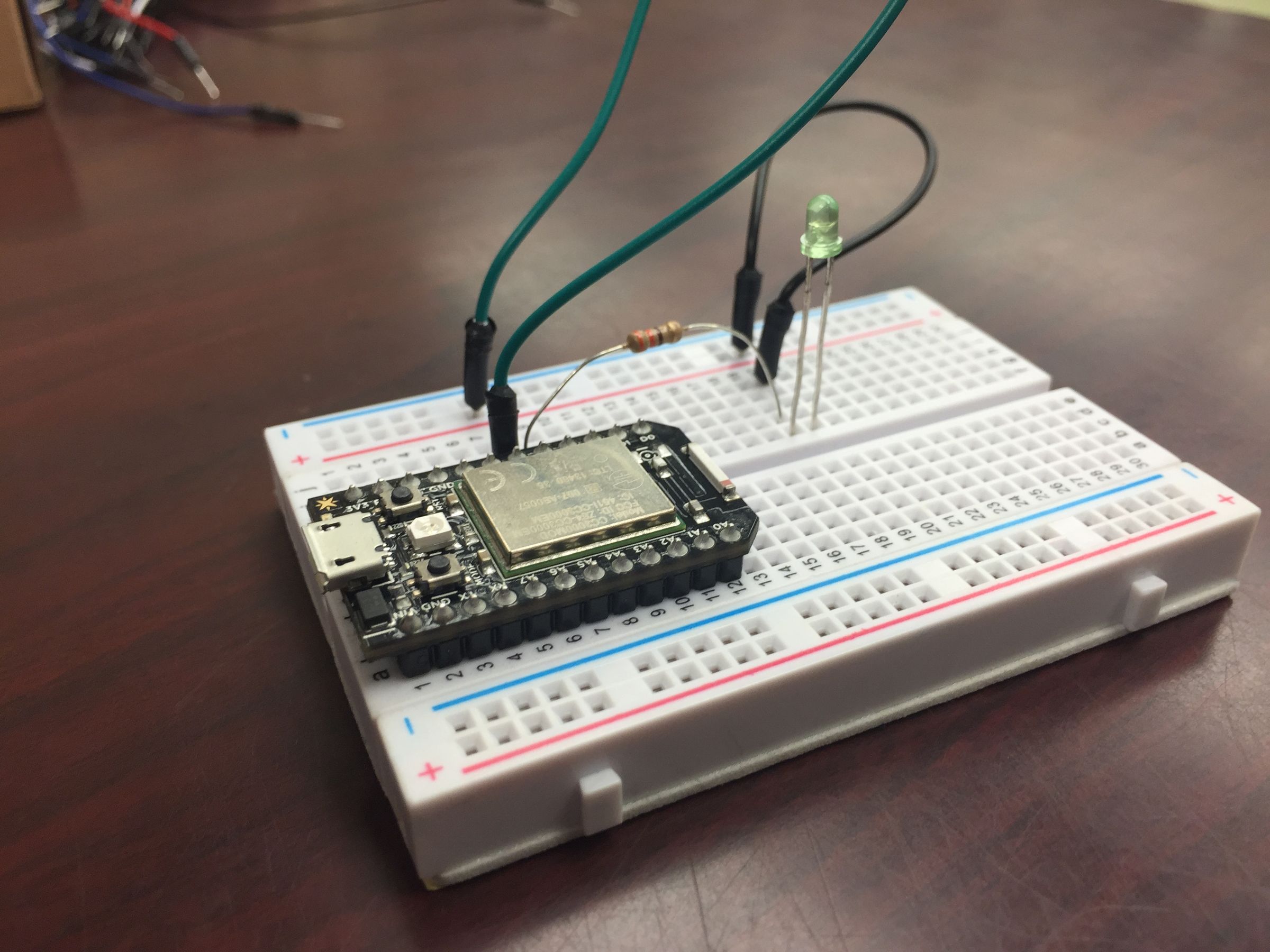 Building a Simple Circuit With the Spark Core! : 7 Steps - Instructables