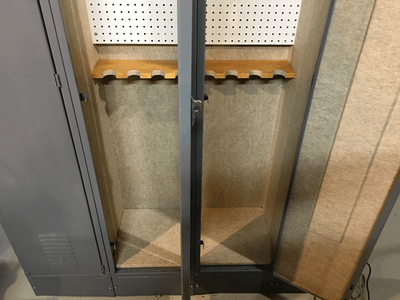 Gun Locker Using Actual Lockers! : 7 Steps - Instructables