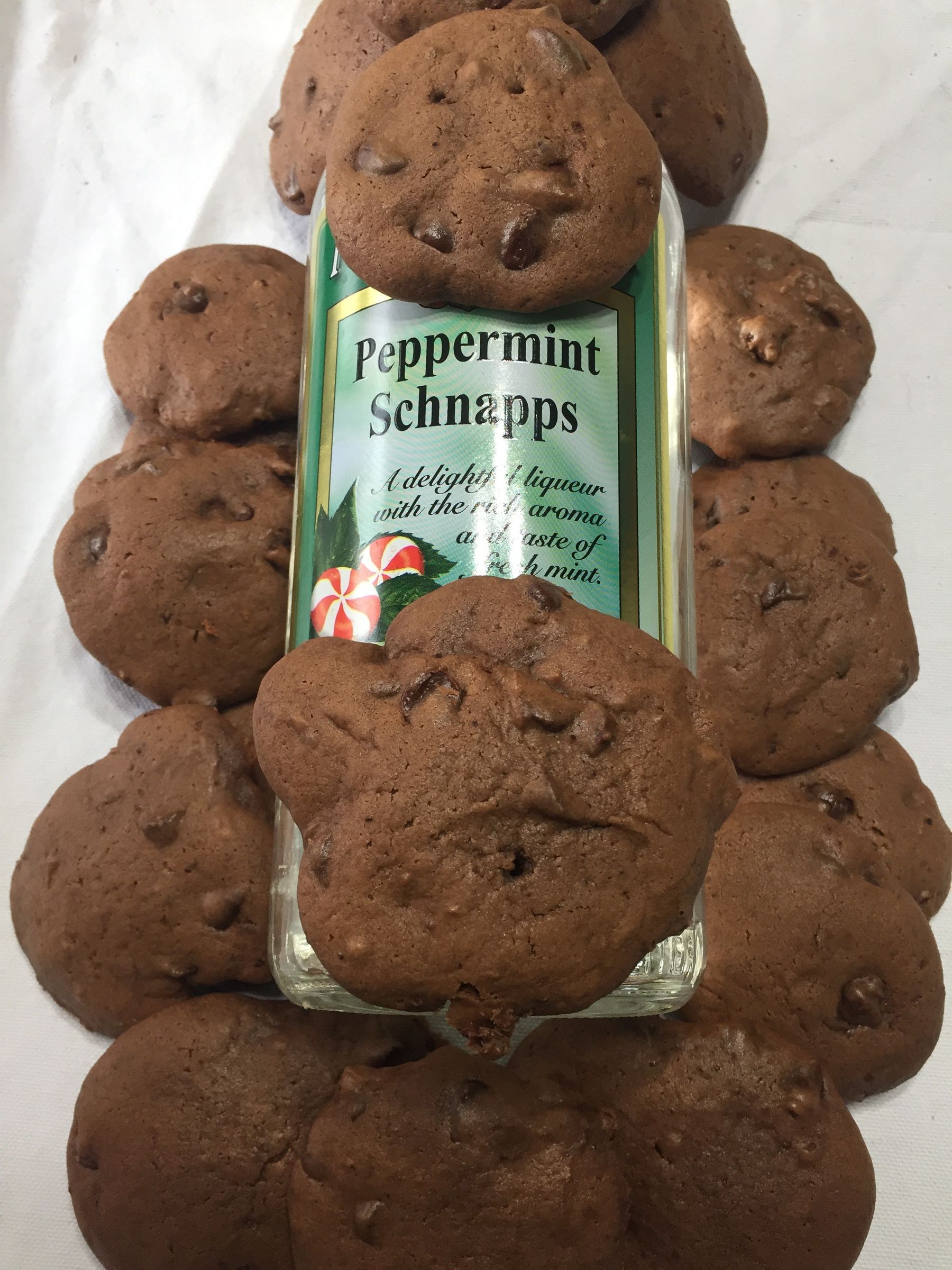 Peppermint Schnapps Chocolate Drop Cookies : 9 Steps (with Pictures ...