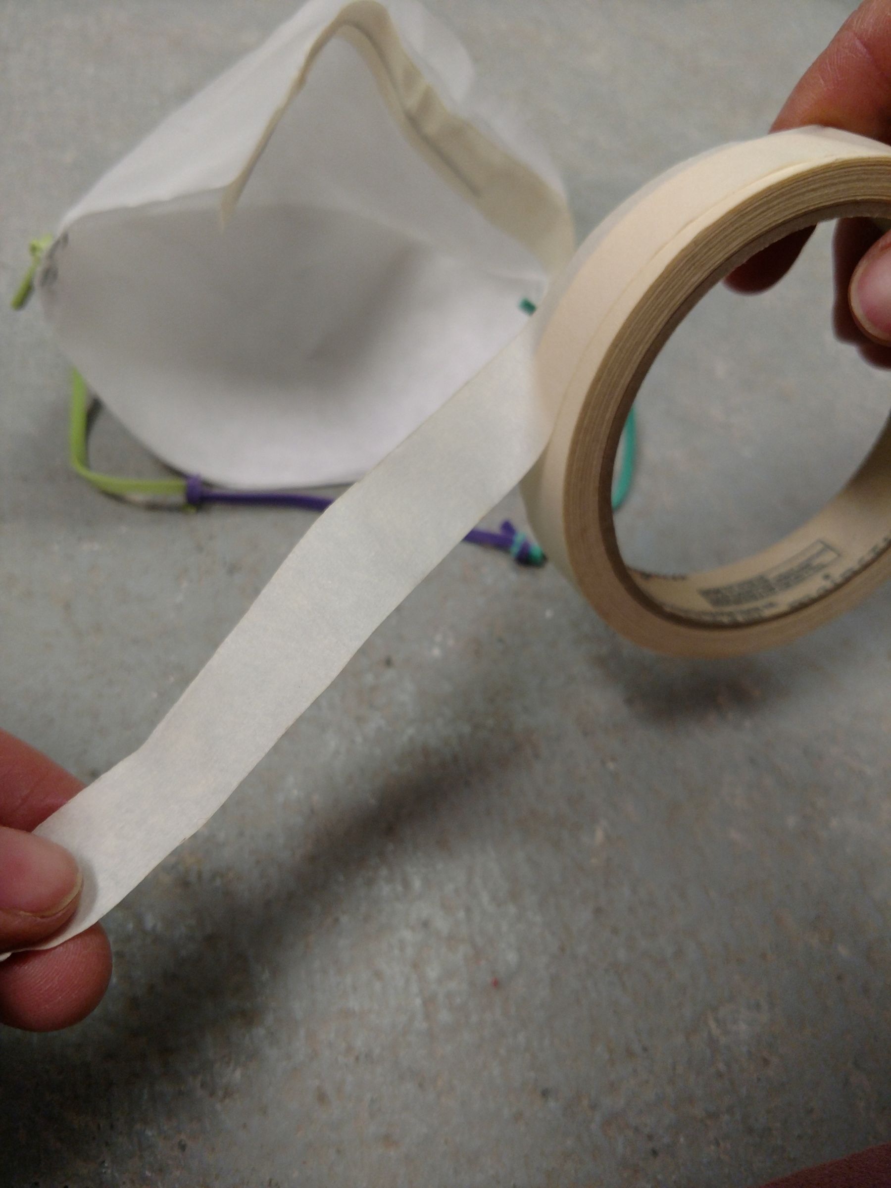 Coffee Filter Make-do Face Masks : 4 Steps - Instructables