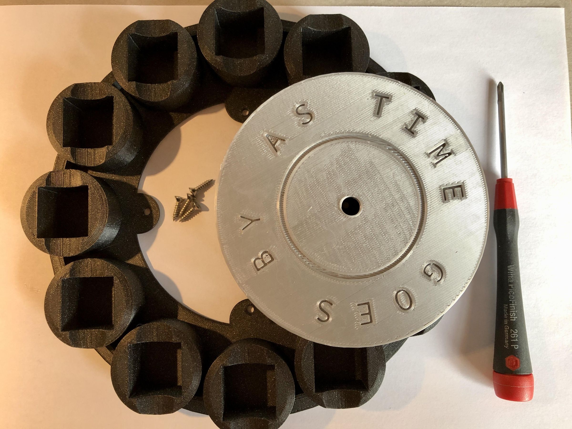 Learning Clock - Versatile - 3D Printed : 6 Steps (with Pictures ...