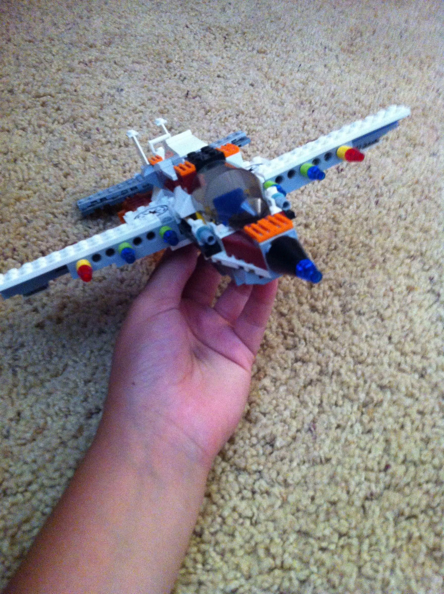How To- My Lego Jet Fighter : 7 Steps - Instructables