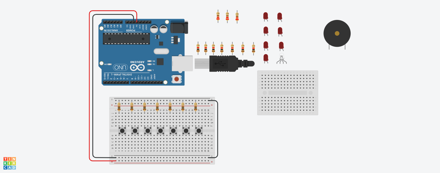 How to Create a Mini Piano Using Tinkercad (Step by Step) : 9 Steps ...