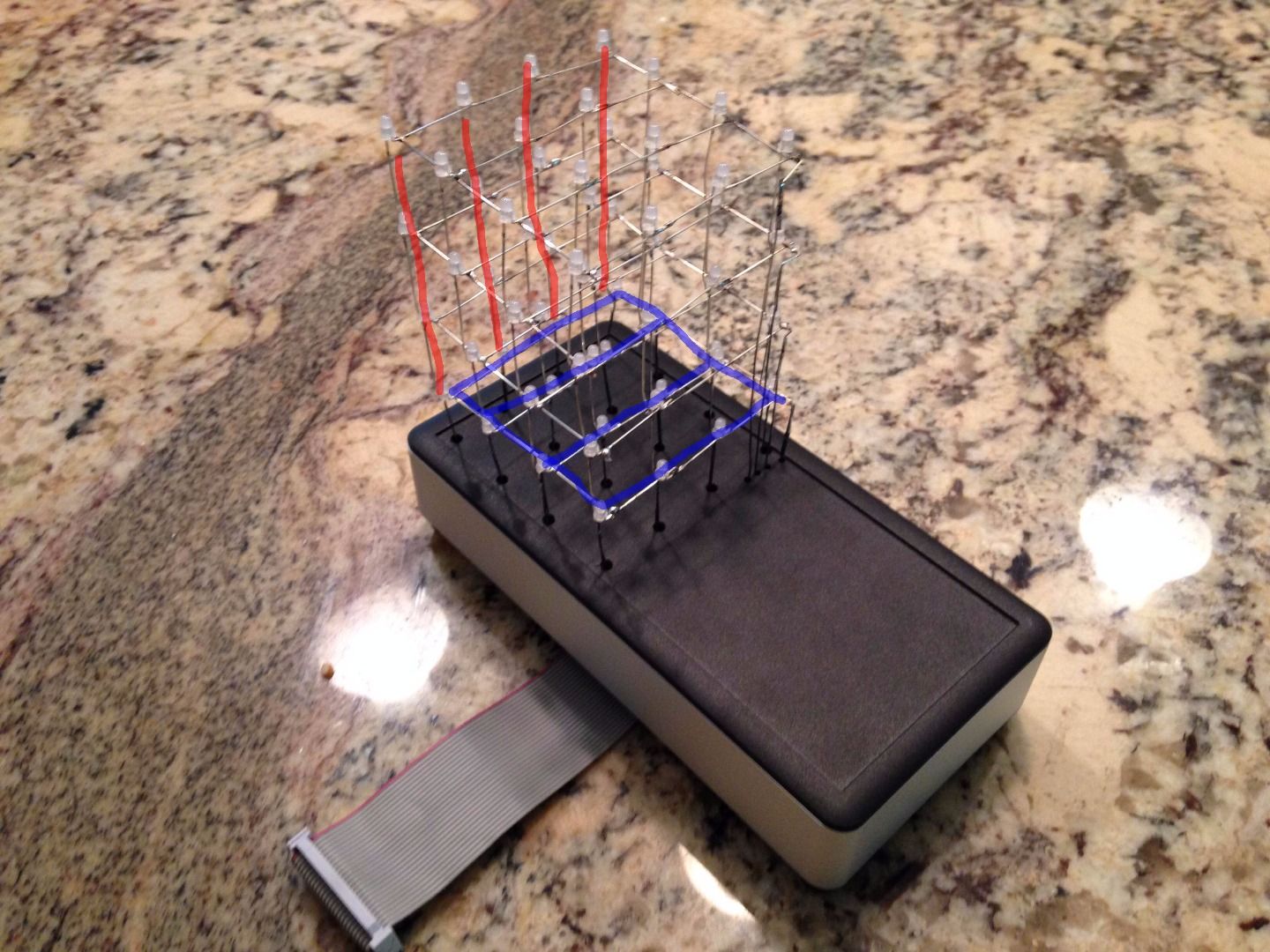 Raspberry Pi 4x4x4 LED Cube : 27 Steps (with Pictures) - Instructables