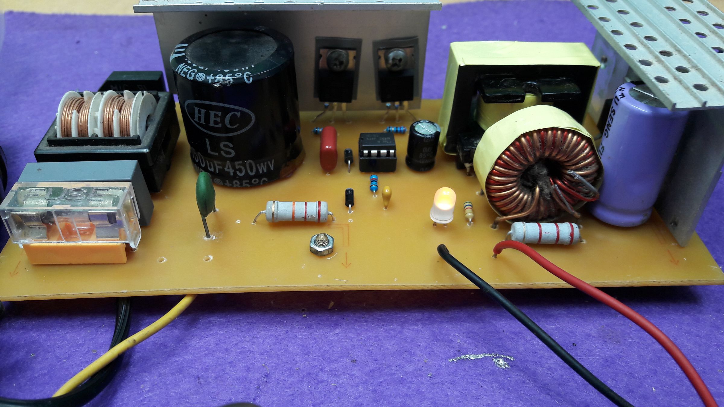 How to Build SMPS Transformer | Home Make 12V 10A Switching Power ...