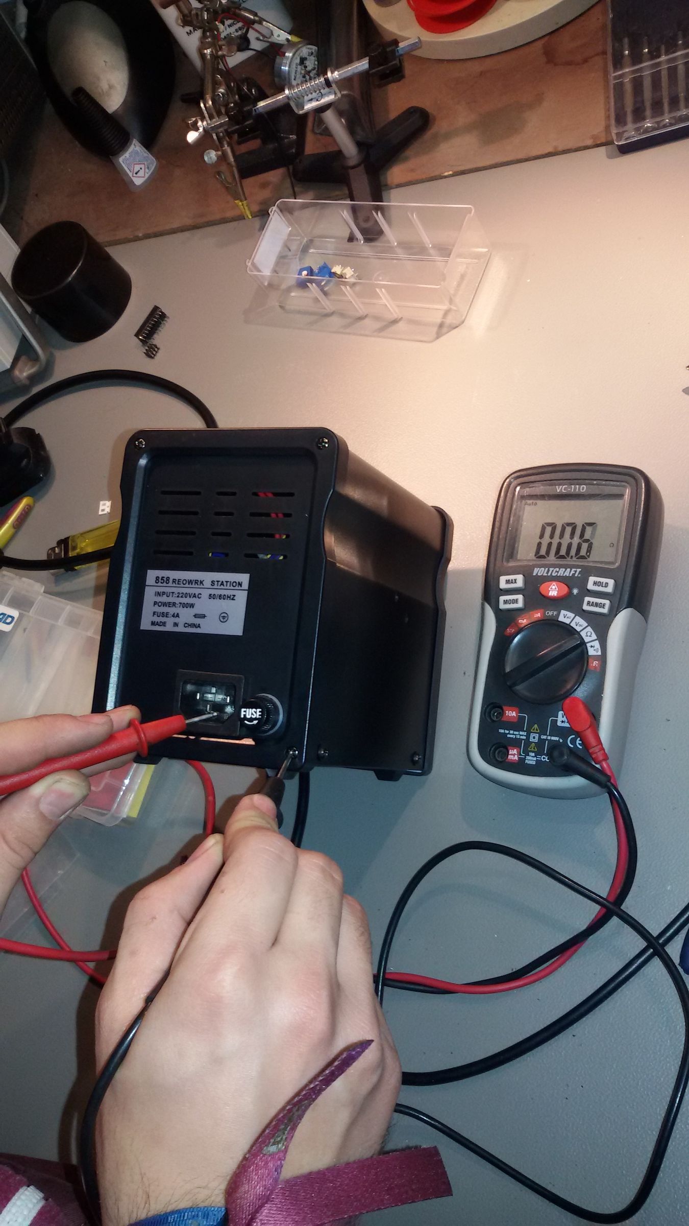 858D SMD Hot Air Reflow Station Hack : 10 Steps (with Pictures ...