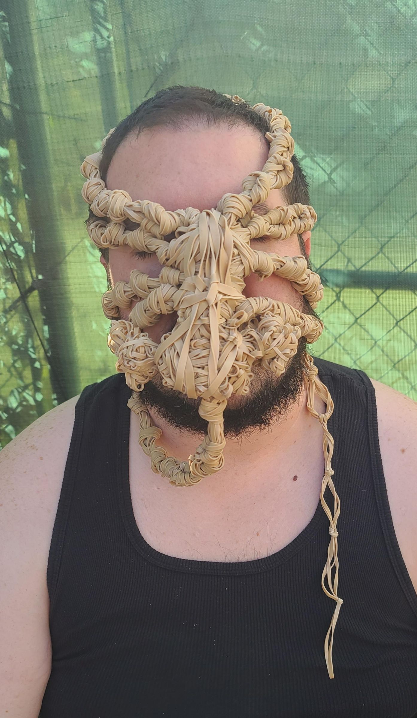 100% Rubber Band Alien Face Hugger : 4 Steps (with Pictures ...