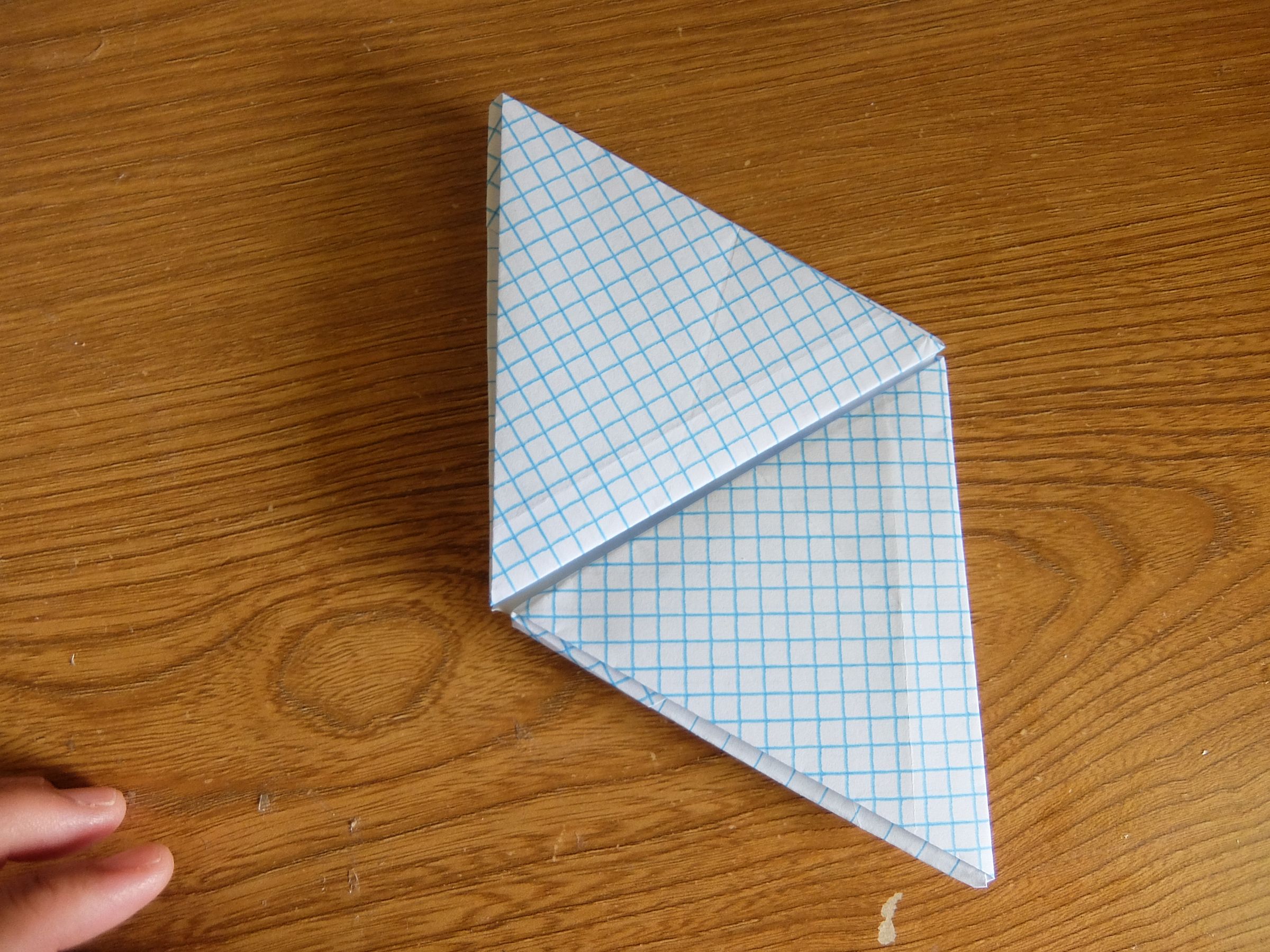 Tetrahedron 3D Model DYI Using Graphing Papers : 6 Steps (with Pictures ...